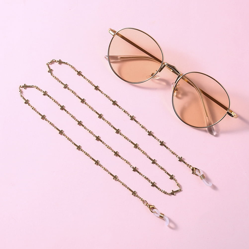 OUNONA Glasses Chain Strap for Lenses Cross Eyewear Miss - Walmart.com