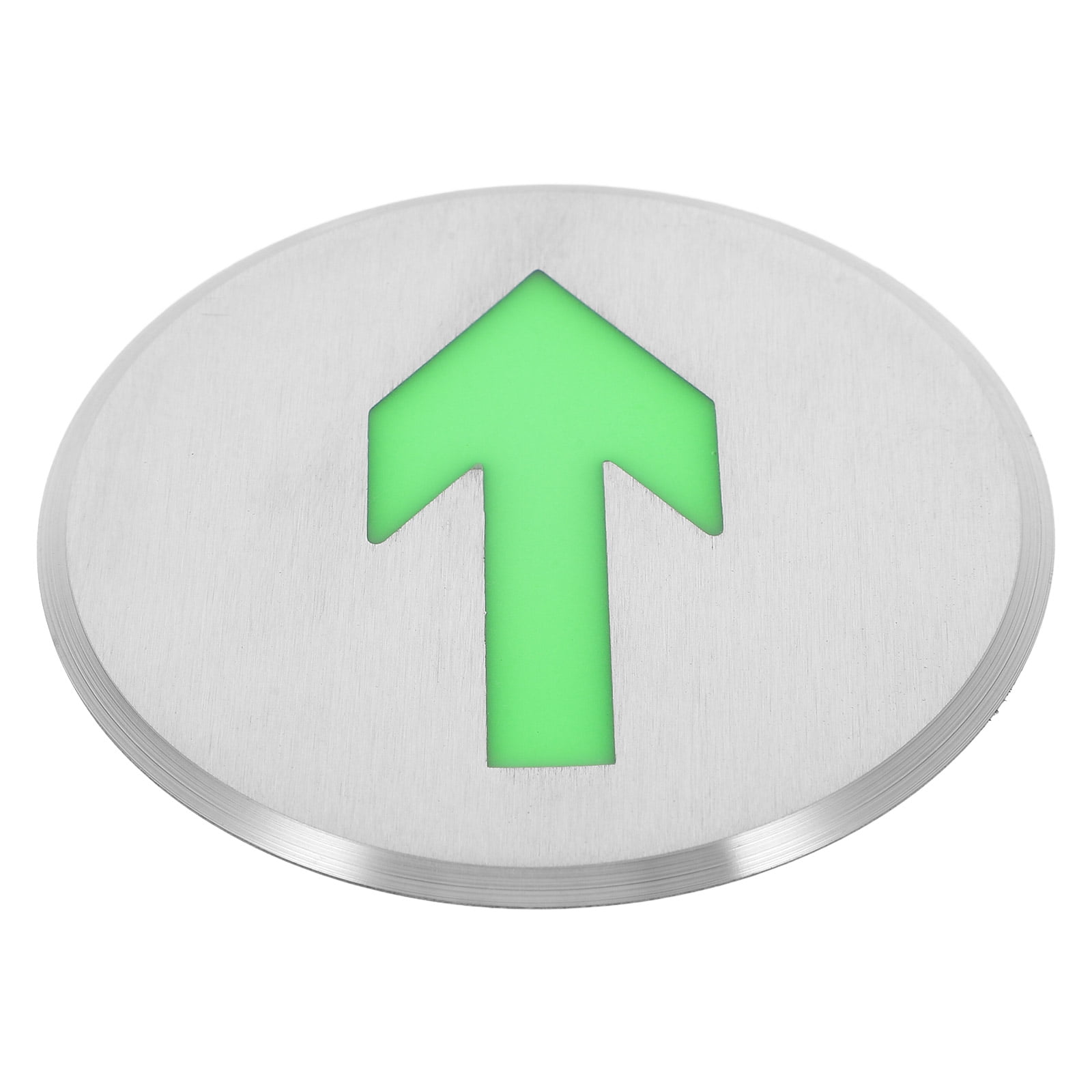 OUNONA Glowing Arrow Safety Sign for Floor Emergency Exit Floor Sign ...