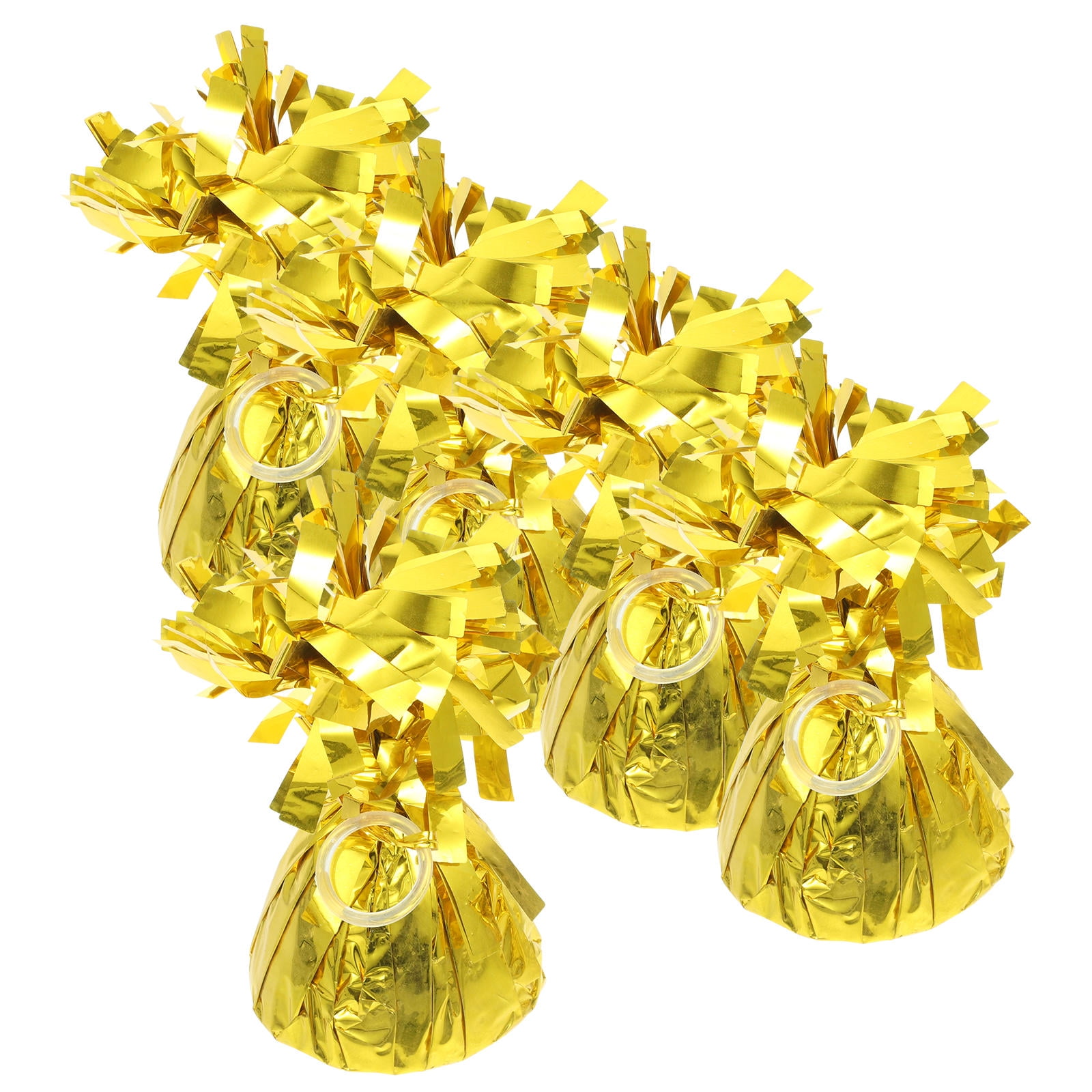 OUNONA Golden Balloon Weights with Concrete Material Essential for ...