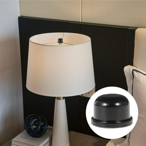 OUNONA Golden Metal Lamp Cap for Table and Floor Lamps with Screw ...
