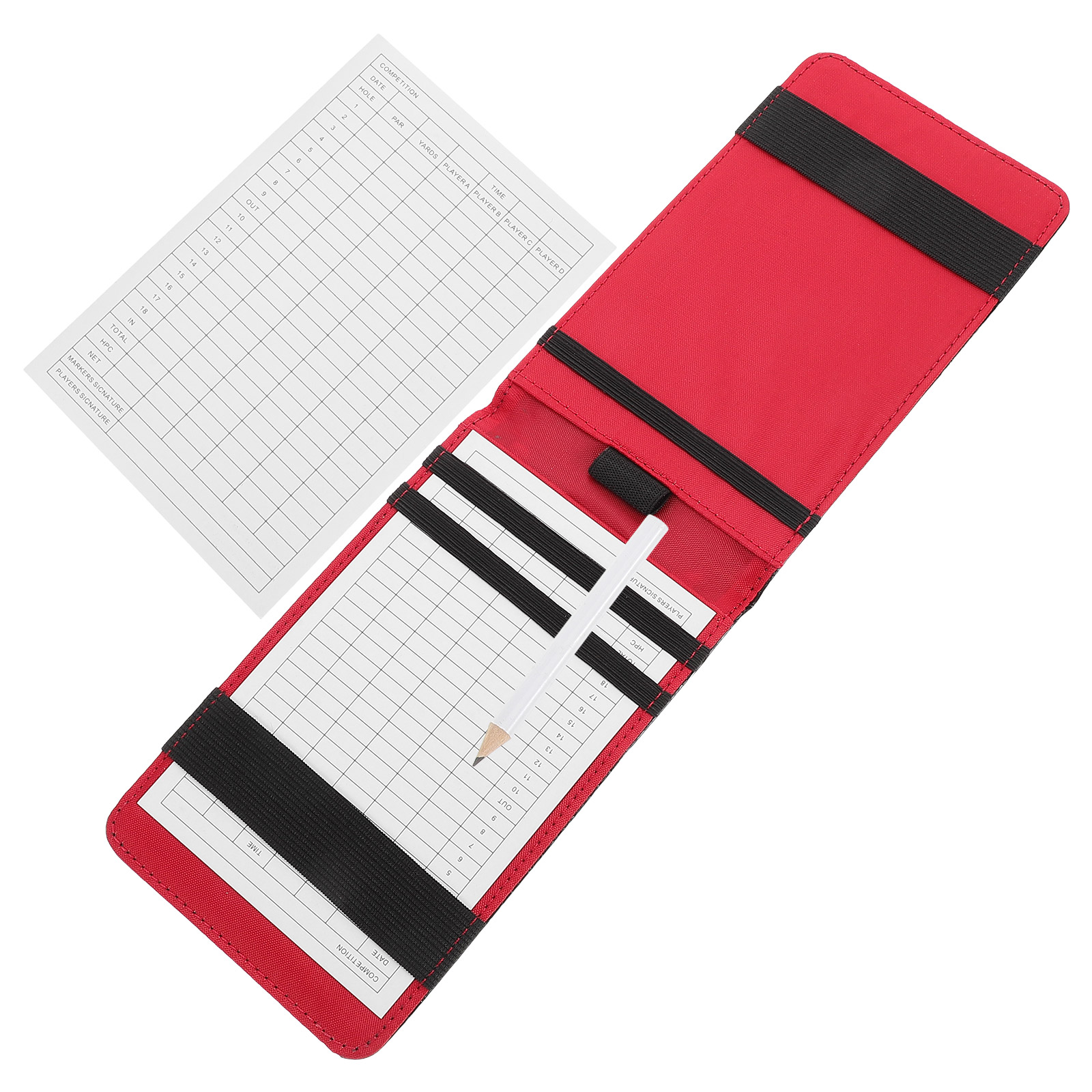 OUNONA Golf Scoring Book Tee Grip Tape Line Marker Padded Father Man ...