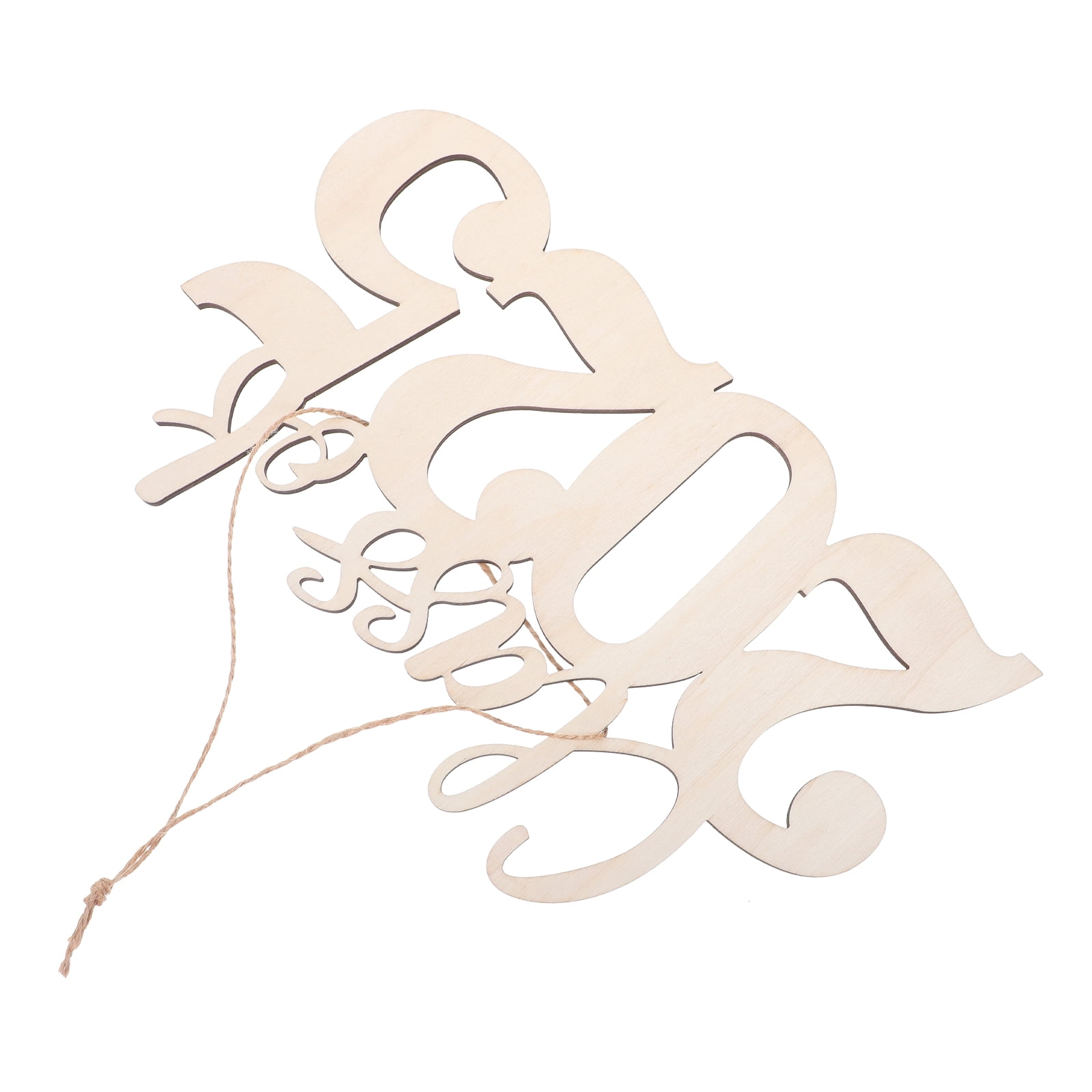 OUNONA Graduation Wooden Hanging Sign Diy Wooden Cutout 2025 Graduation ...