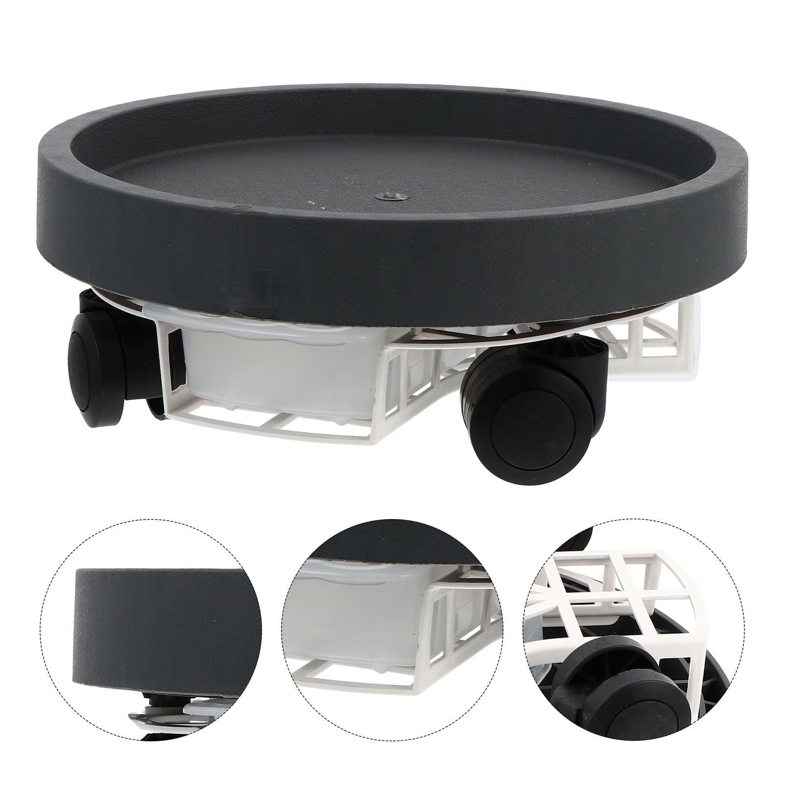IFANLANDOR Plastic Plant Wheels For Outdoor 1Pcs 3.5X9.6In - Walmart.com