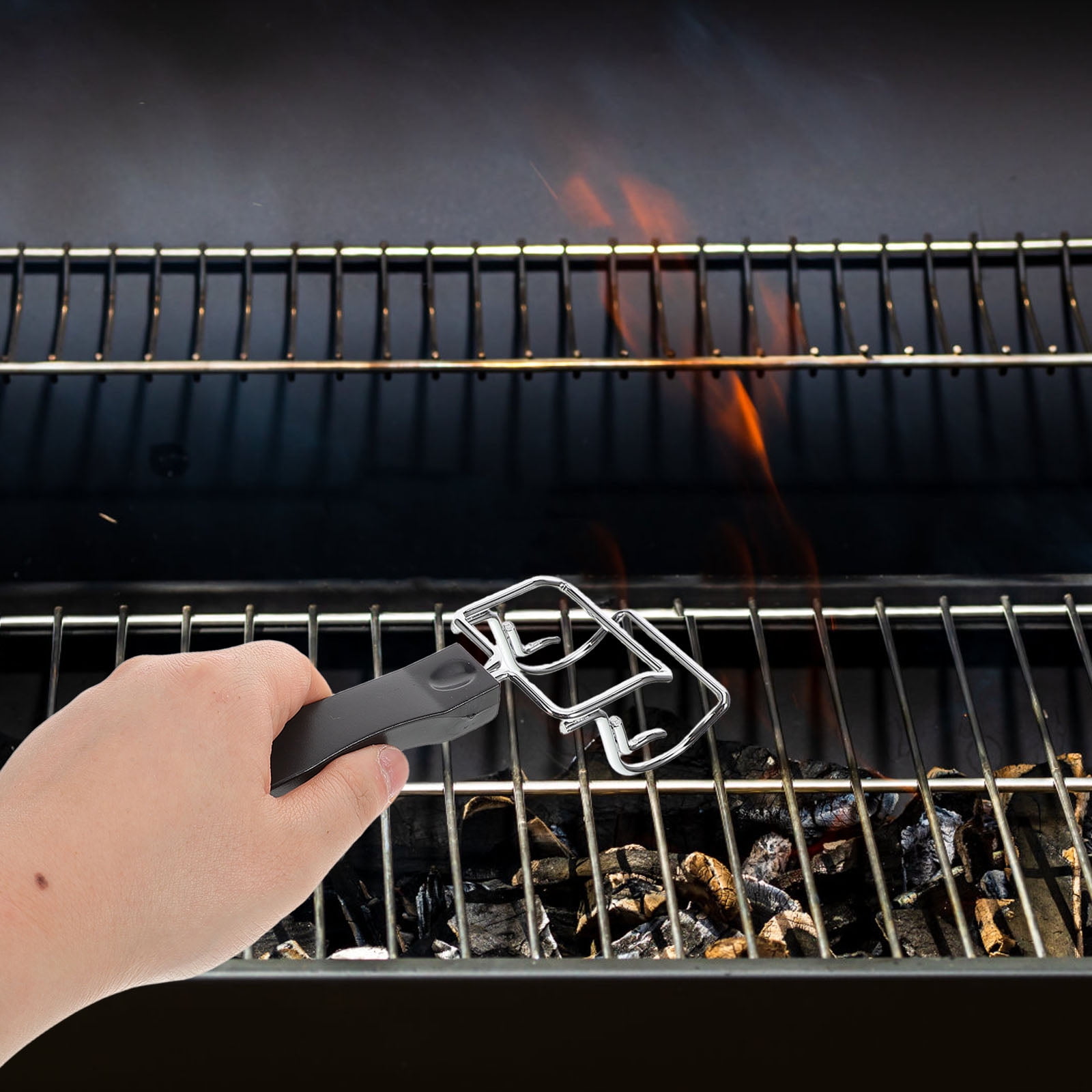 OUNONA Grill Tools For Outdoor Grill Oven Tray Extractor Stainless ...