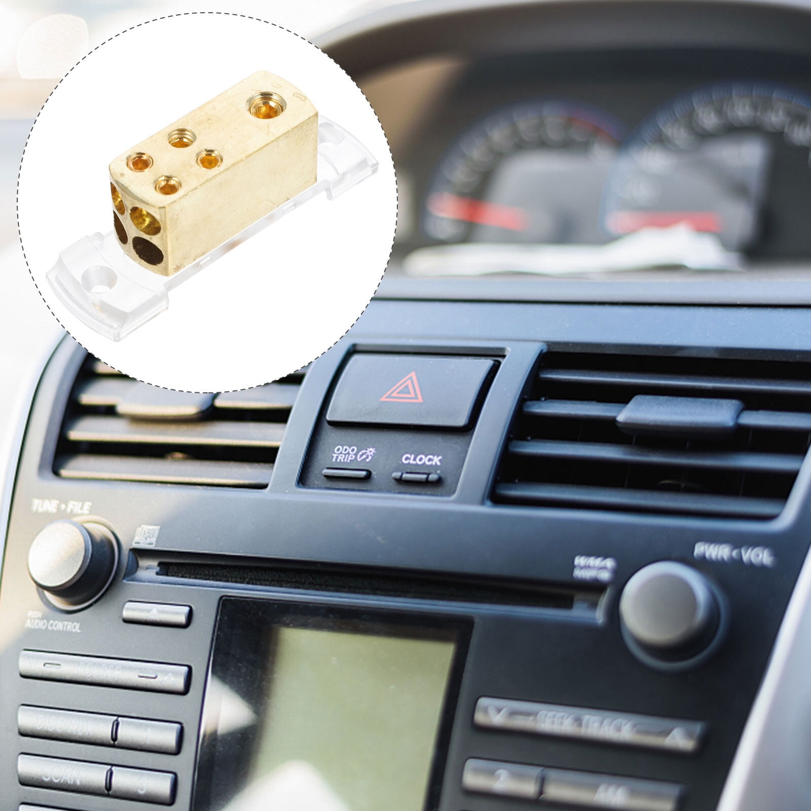 OUNONA Ground Distributor Car Power Distribution Audio Box Connector ...