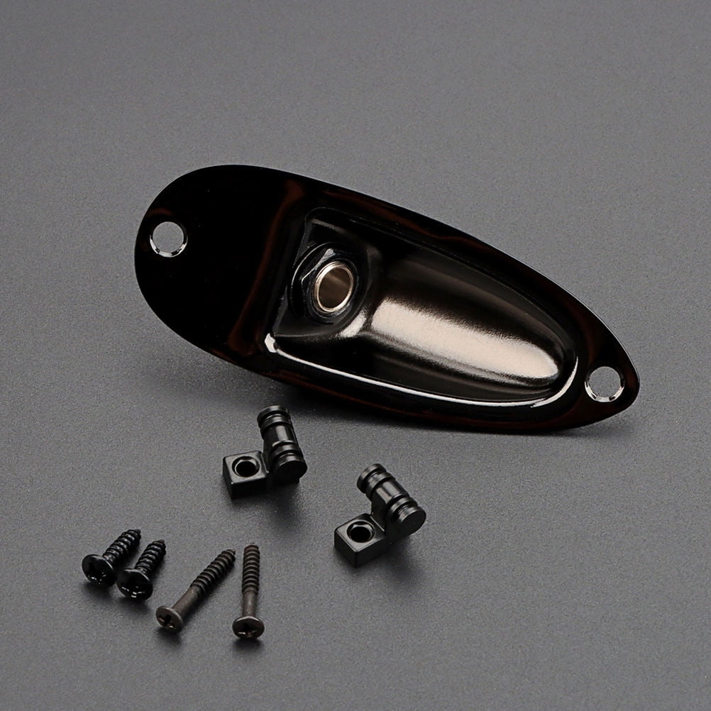 OUNONA Guitar String Retainer with Metal Bracket for Bass Black Color ...