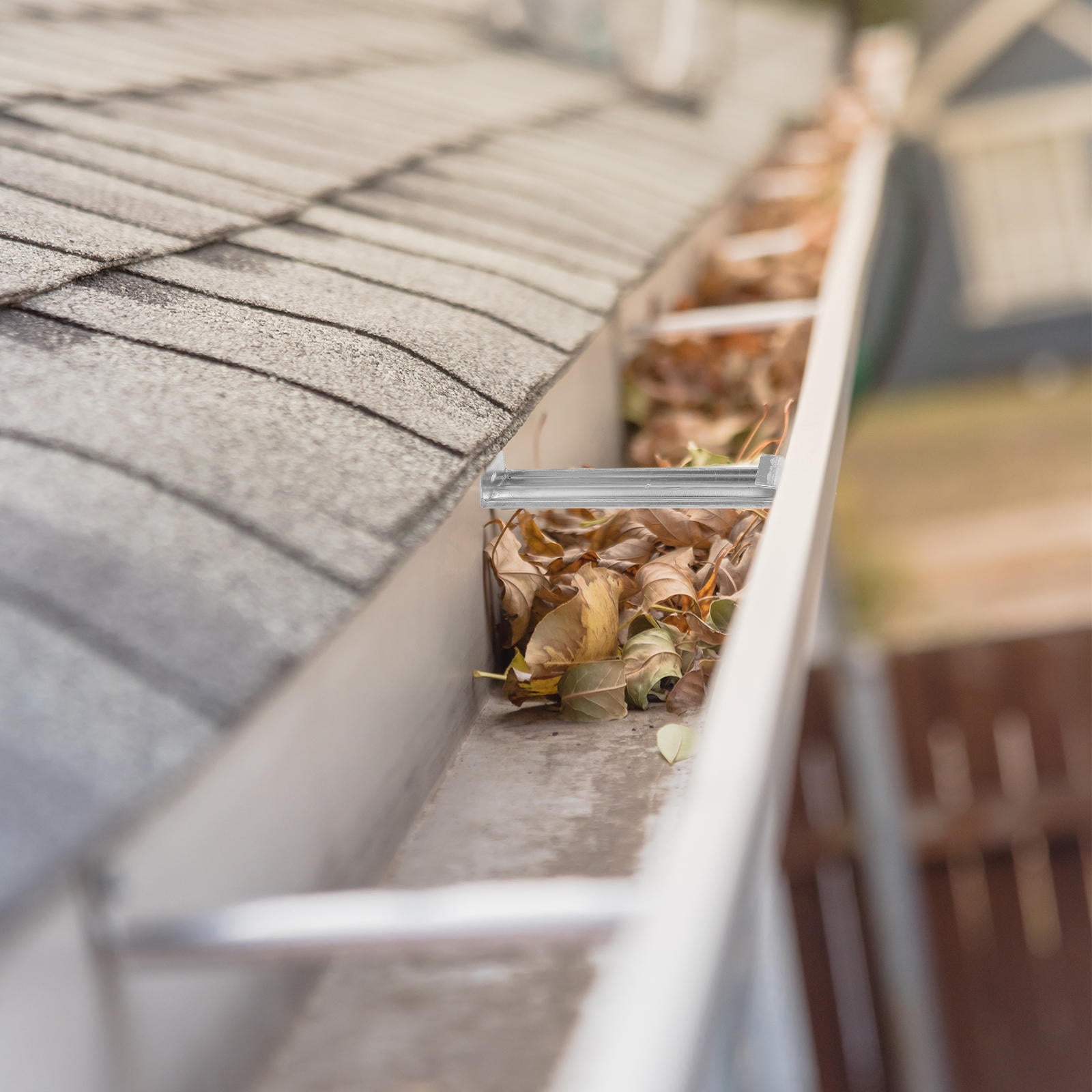 OUNONA Gutter Roof Bracket Rain Gutter Holding Hanger Garden Gutter ...