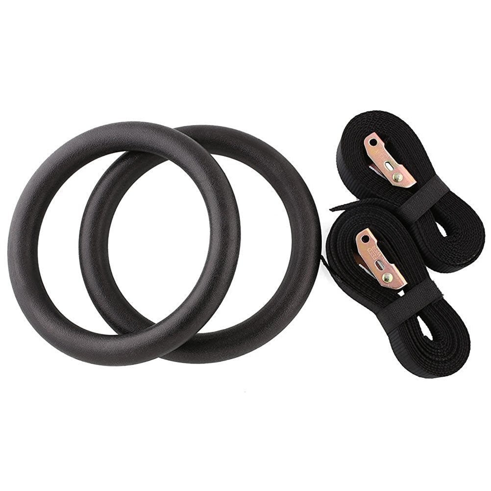 OUNONA Gymnastic Ring Set Fitness Rings for Full Body Strength and ...