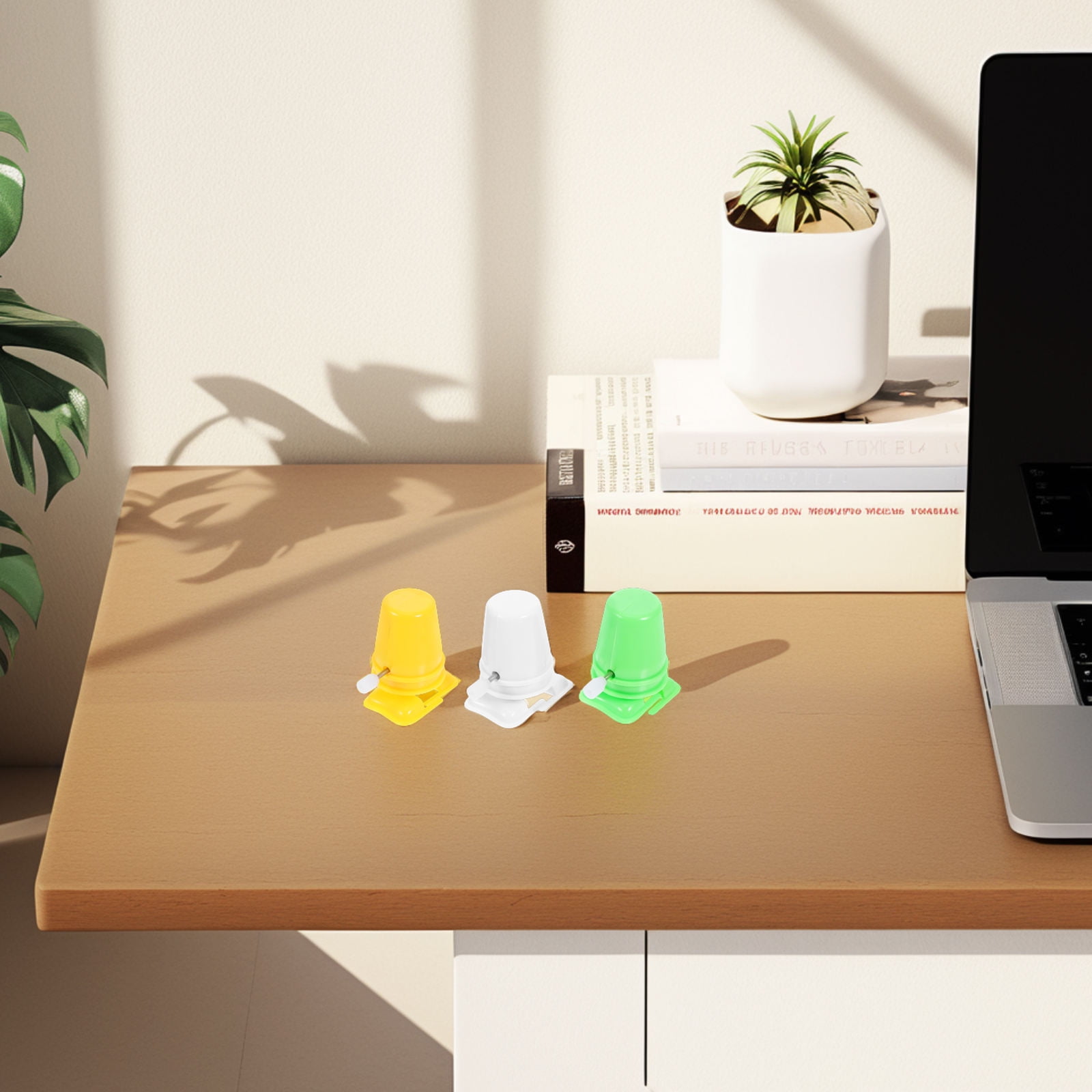 OUNONA HOMEMAXS 6pcs Wind Up Robot Toy Parts Clockwork Legged Robot ...