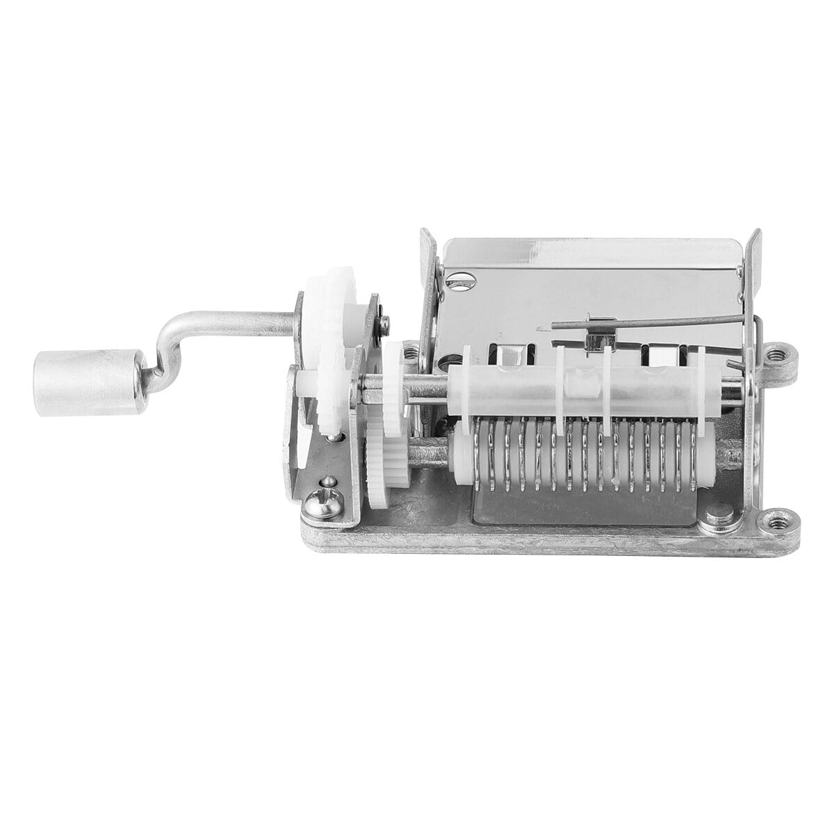 OUNONA Hand Crank Movement with Paper Tape Thumb Notecard Dad Silver ...