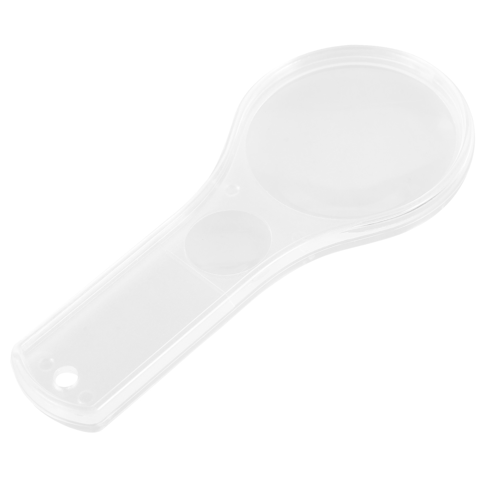 OUNONA Handheld Acrylic Magnifier with Dual Lenses 3X Magnification ...