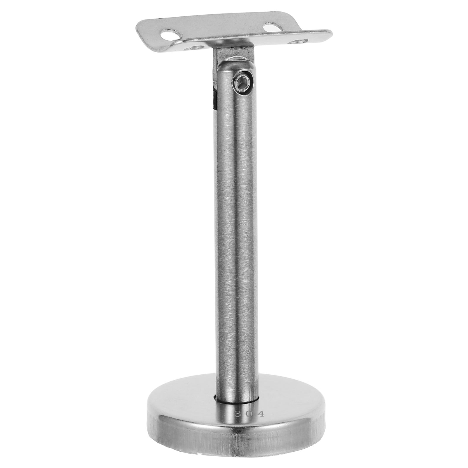 OUNONA Handrail Bracket Stainless Steel Handrail Holder Wall Mount ...