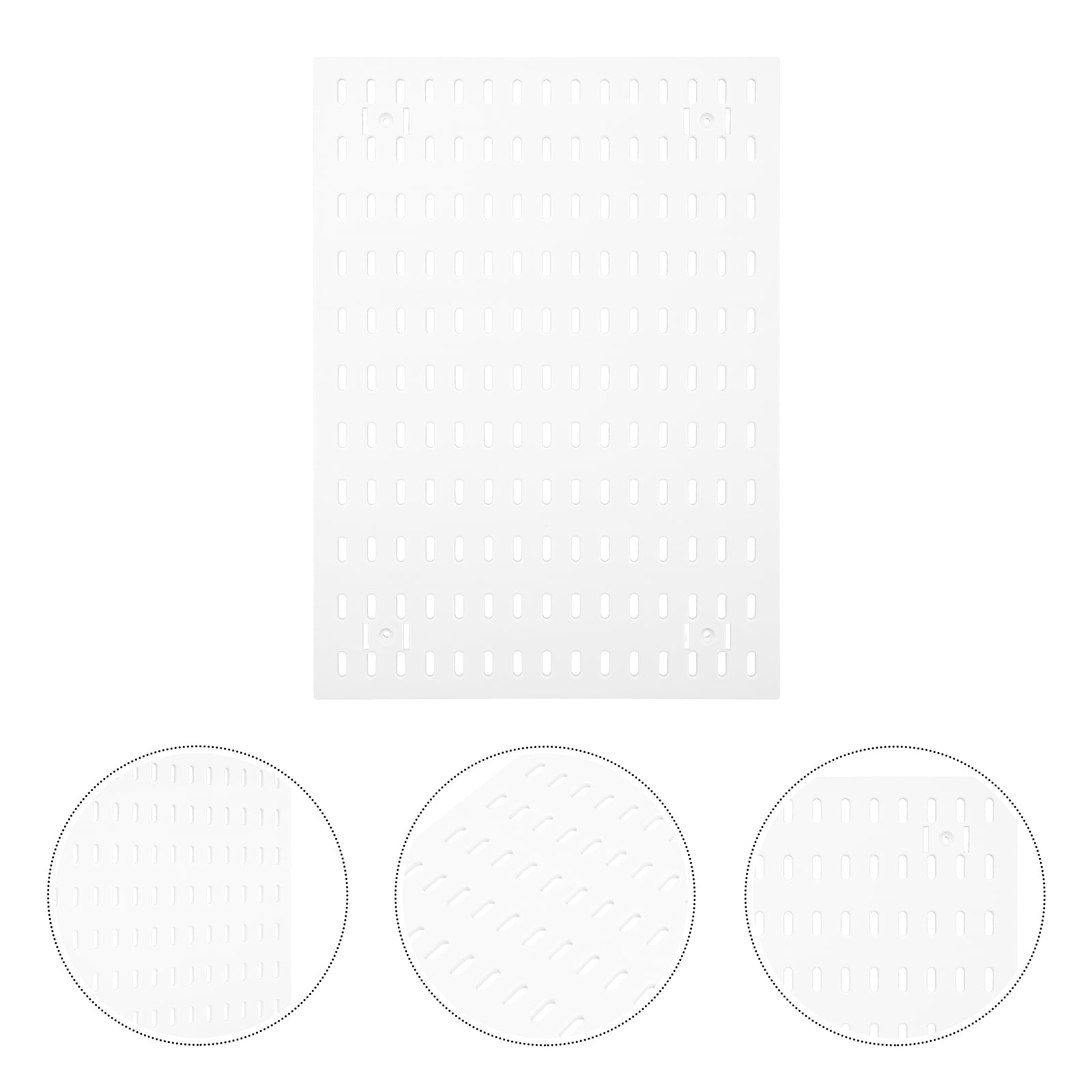 OUNONA Hanging Pegboard Hanging Pegboard Rack Door Back Pegboard Office ...