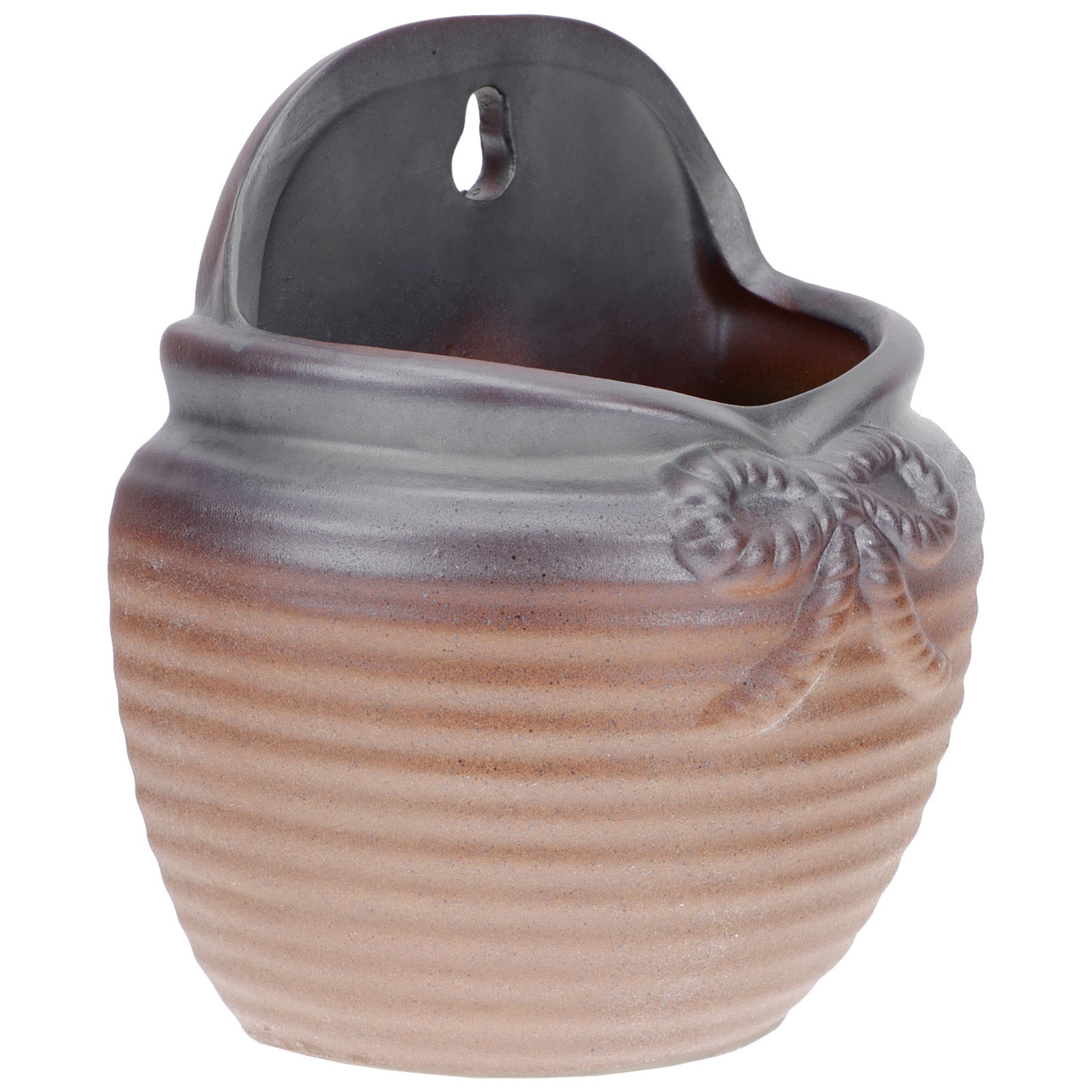 OUNONA Hanging Wall Flower Pot Plant for Balcony Space-saving Flowerpot ...