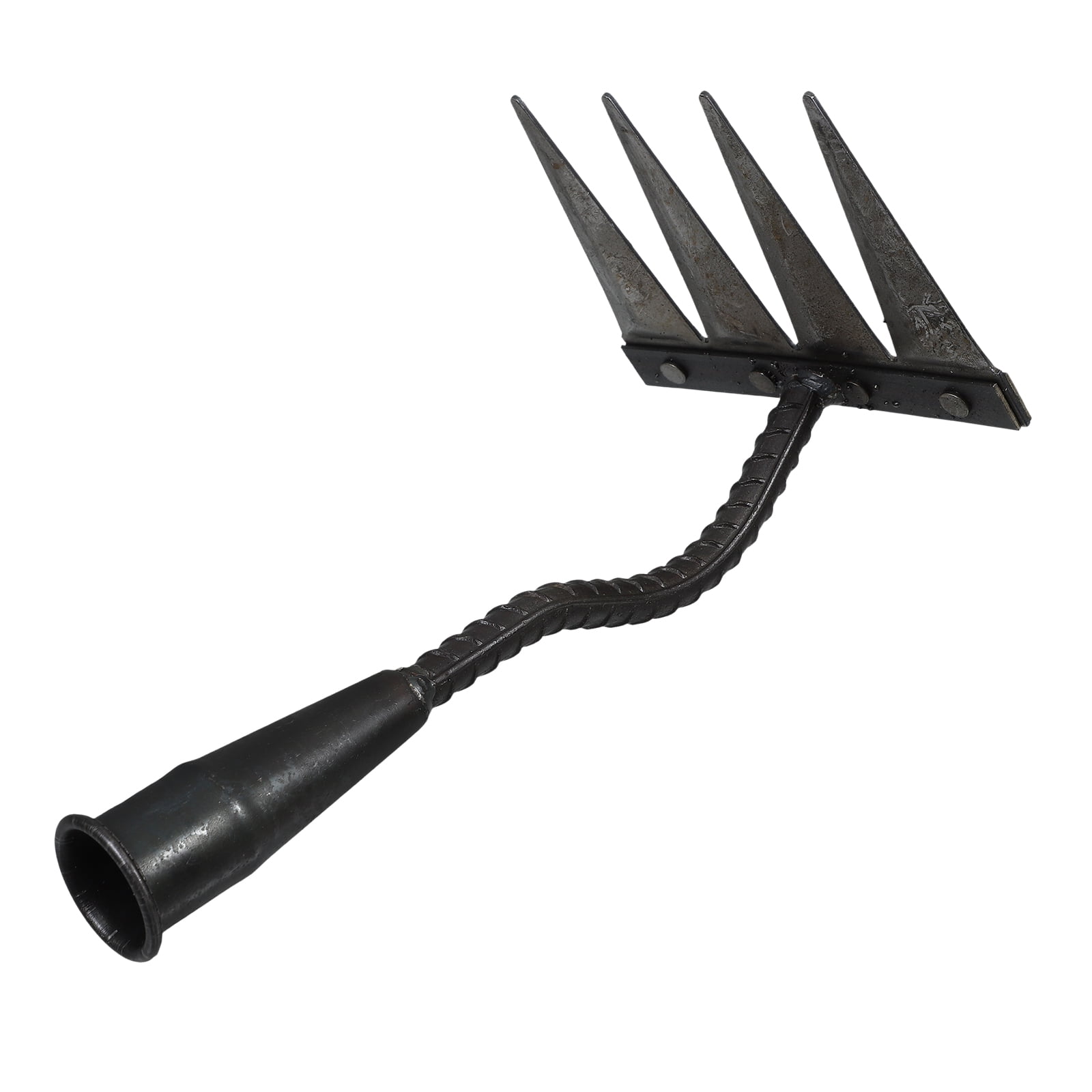 OUNONA Heavy Duty Garden Rake Durable Steel Rake Tool For Weeding Soil ...