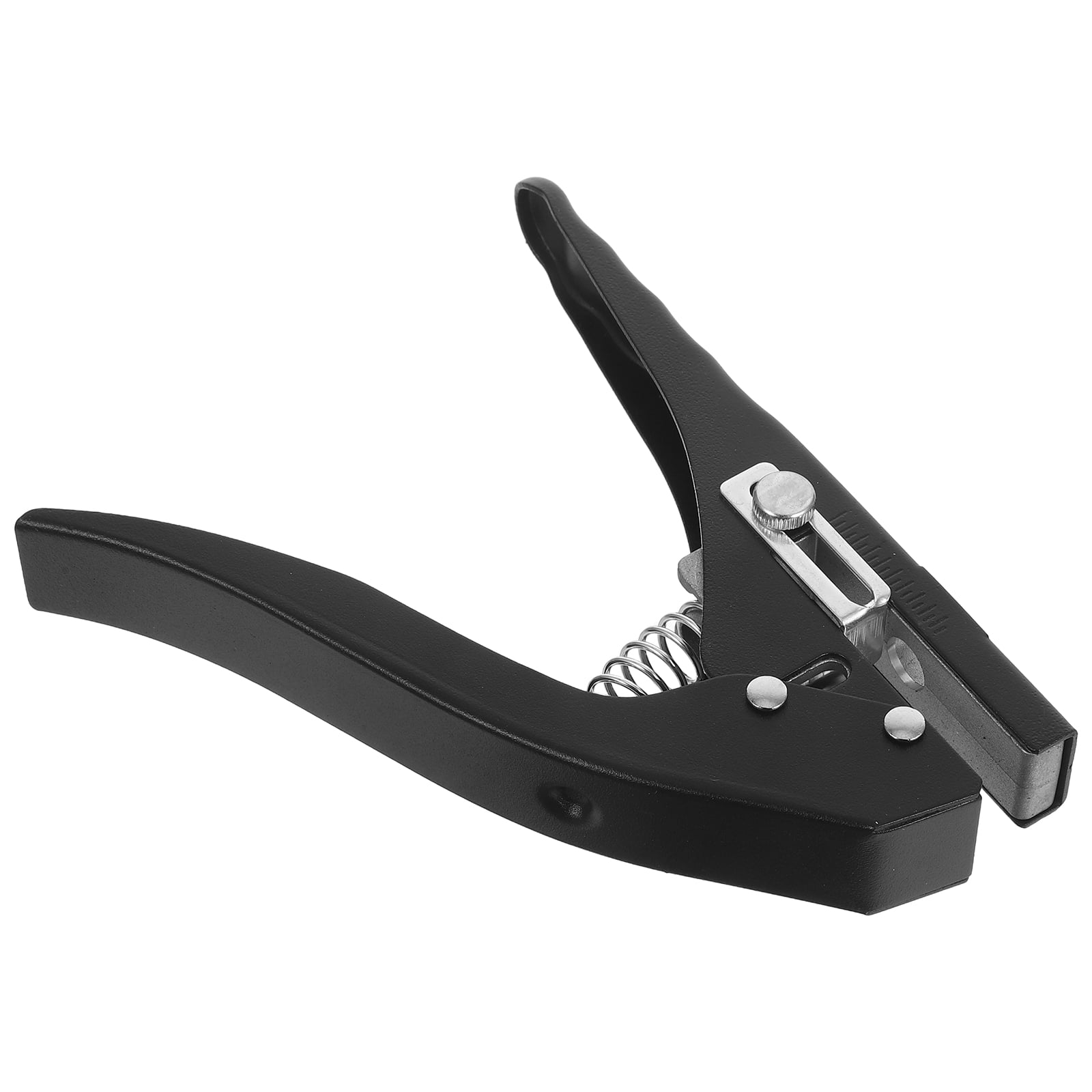 OUNONA Heavy Duty Black Portable Manual Paper Hole Punch for Plastic ...