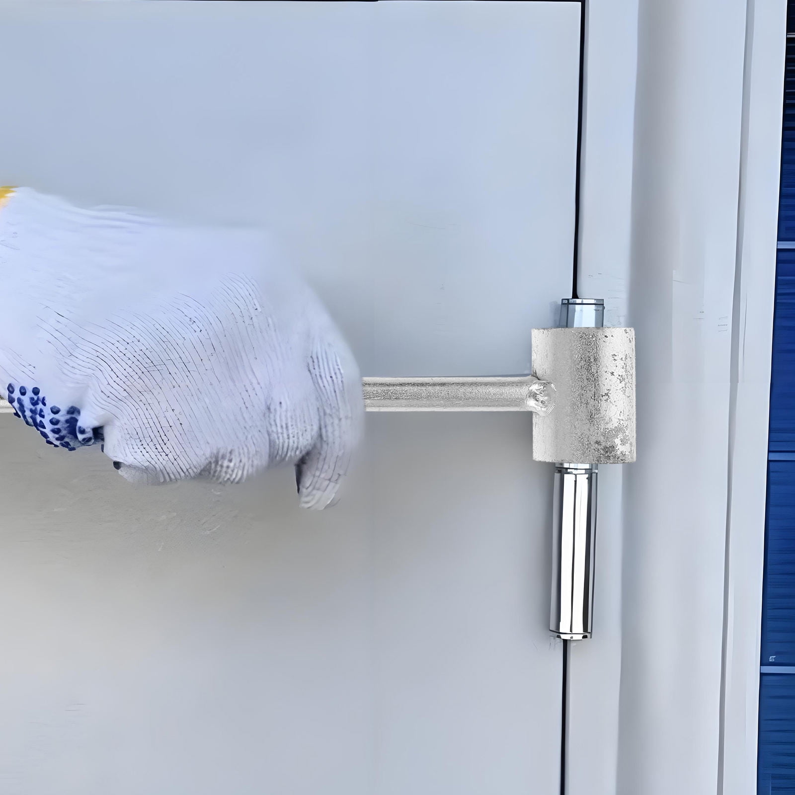 OUNONA Heavy Duty Steel Hinge Gap Adjusting Tool for Door Alignment 19 ...