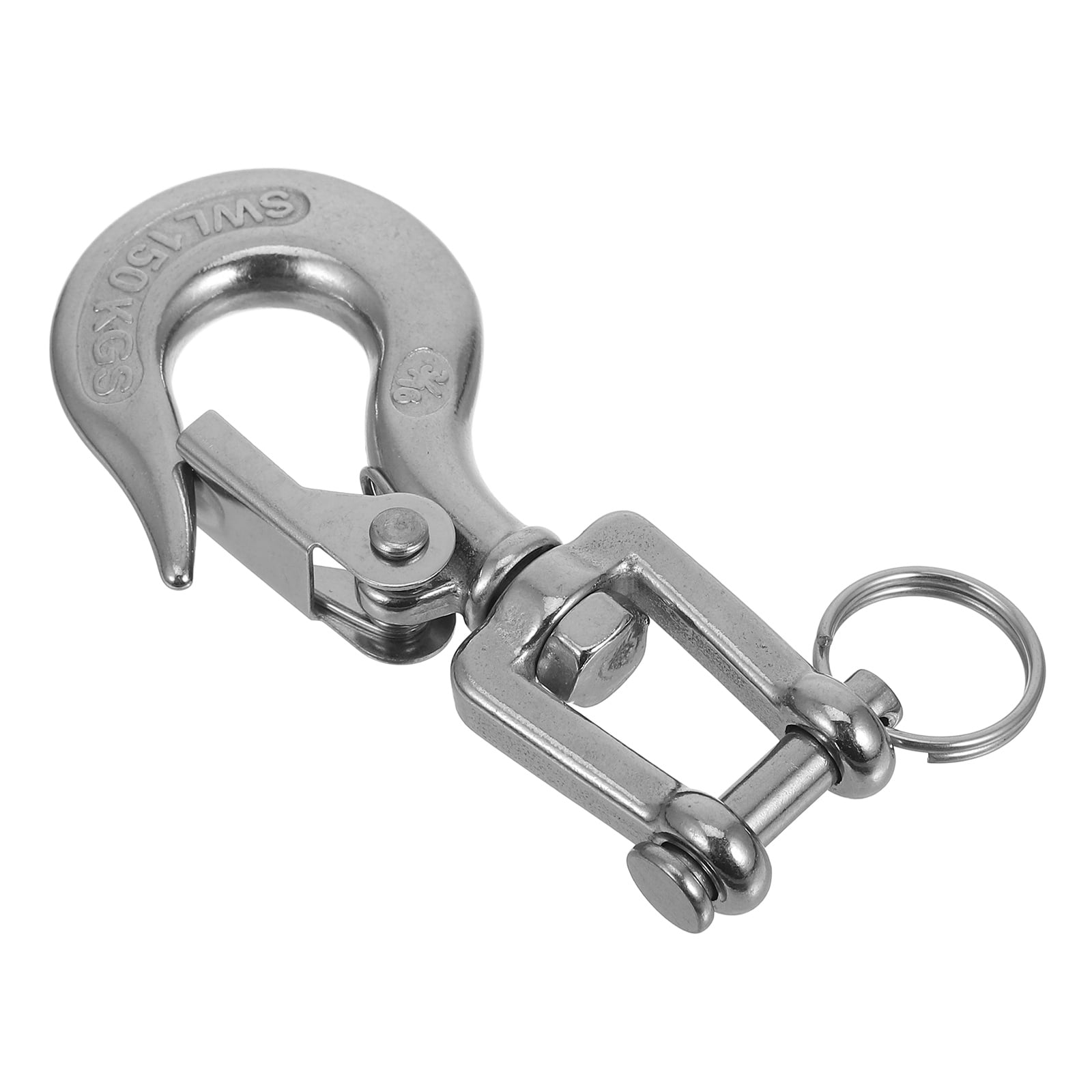 OUNONA Heavy Duty Swivel Lifting Hooks for Marine Use 304 Stainless ...