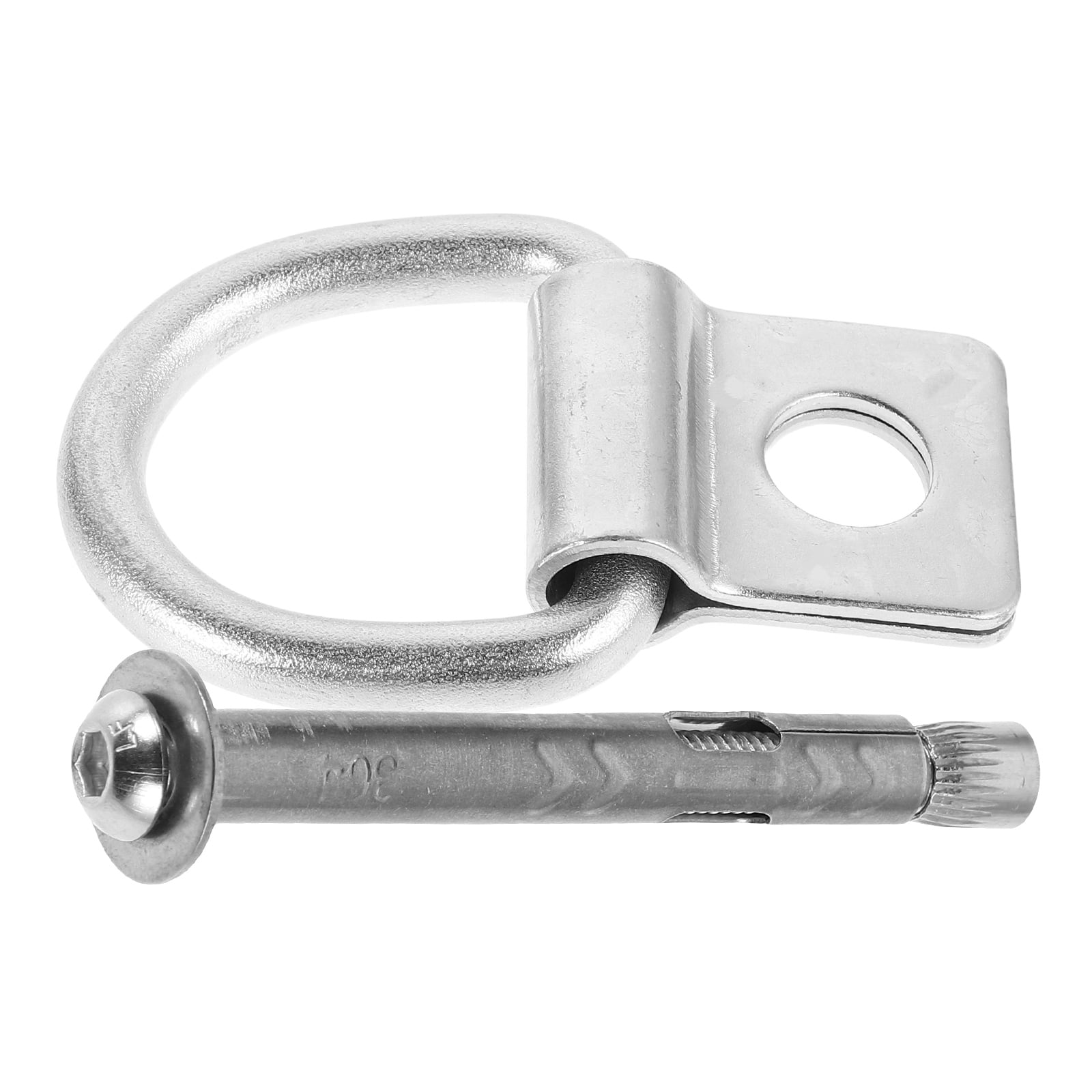 OUNONA Heavy Duty V-Shaped D-Rings Stainless Steel Cargo Securing Hooks ...