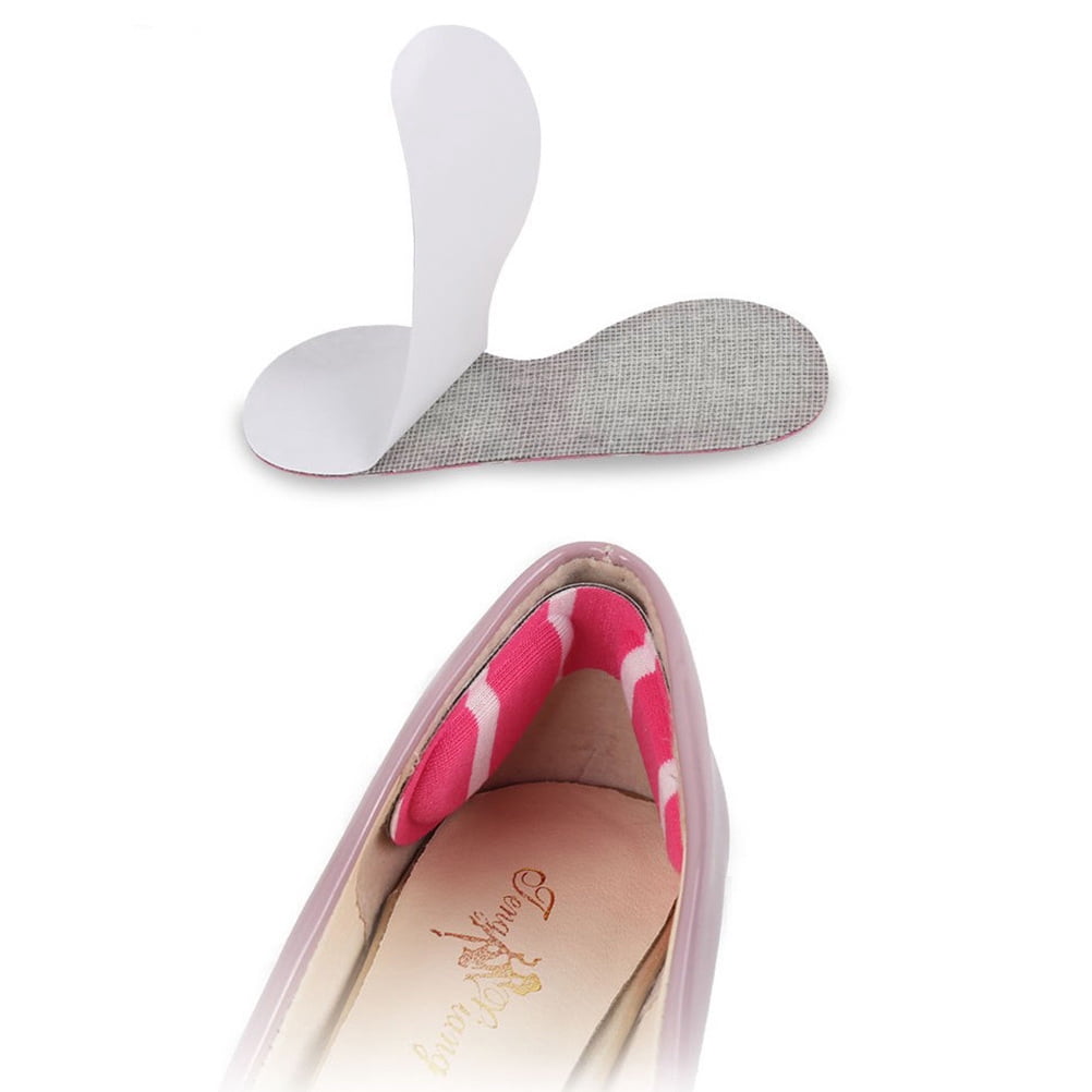OUNONA Heel Patch for High Heels Beige Foam Cloth with Doublesided Tape ...