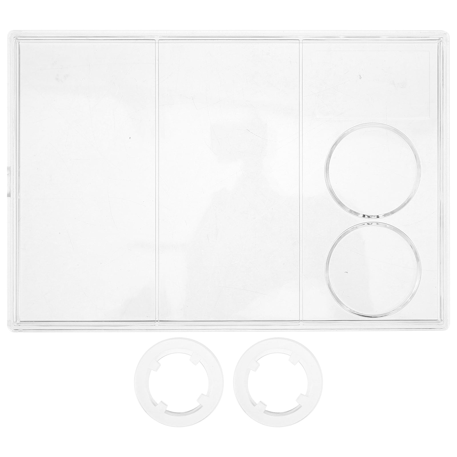 OUNONA Hemoton 1 Set Coin Display Box for Banknote and Coin Collection with Commemorative Holder ...