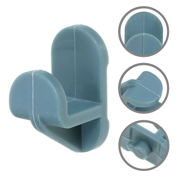 OUNONA Hemoton 6pcs Refrigerator and Freezer Shelf Clips Shelf Support ...