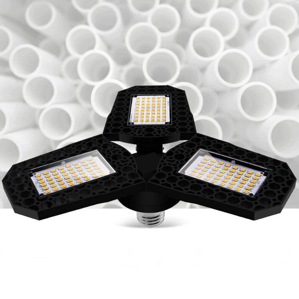 OUNONA High Bay Lights Garage Celling Deformable Ceiling LED Lighting ...