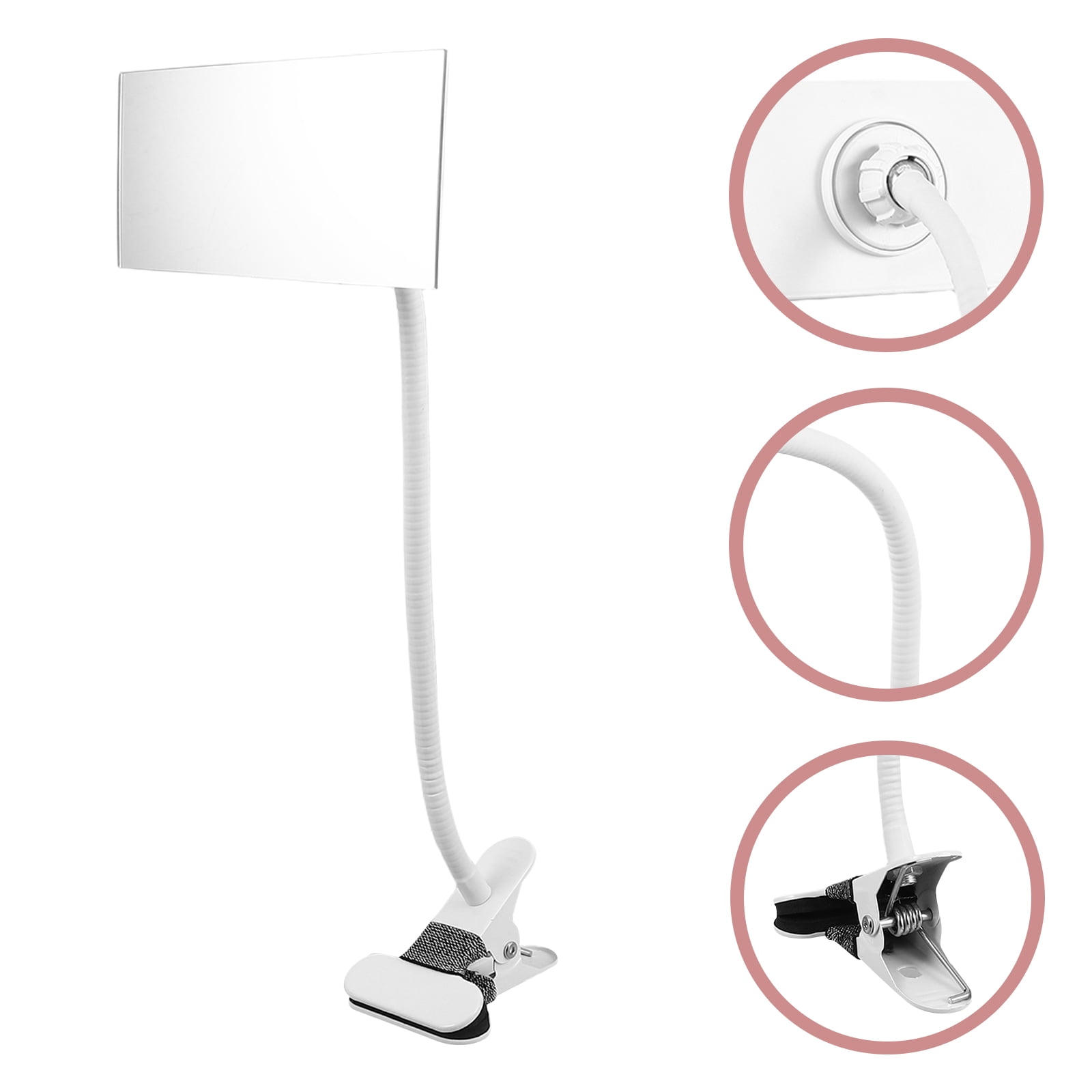 OUNONA High-Definition Desktop Makeup Mirror Anti-Peeping Adjustable ...