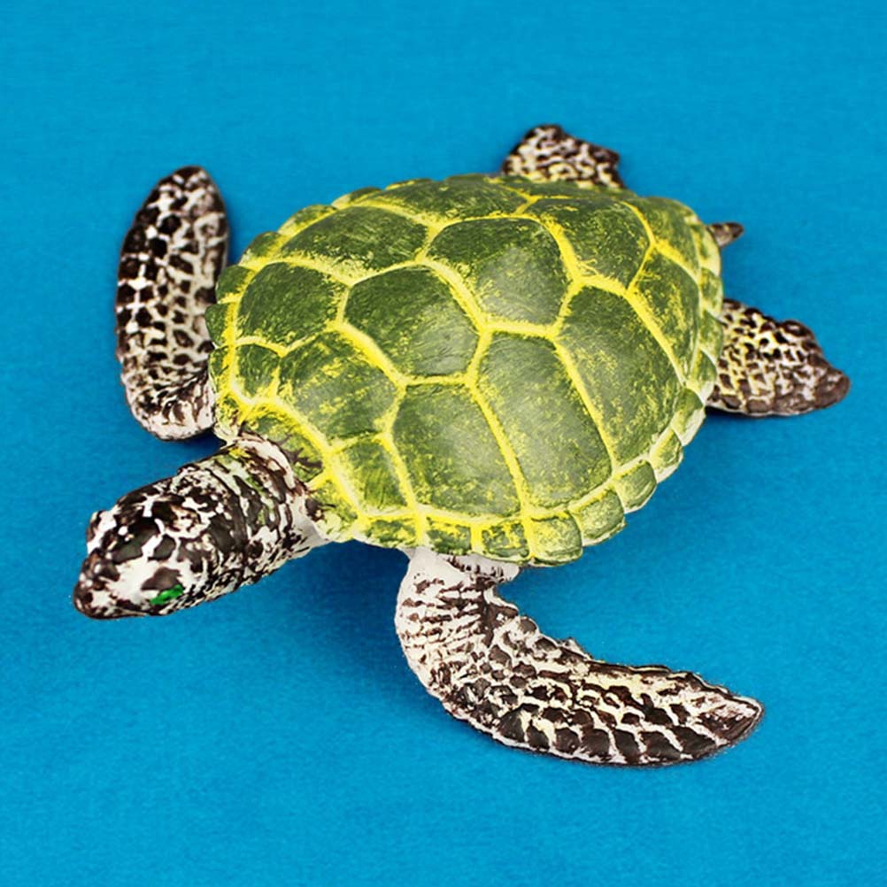 OUNONA High Simulation Sea Turtle Animal Model Marine Organism ...