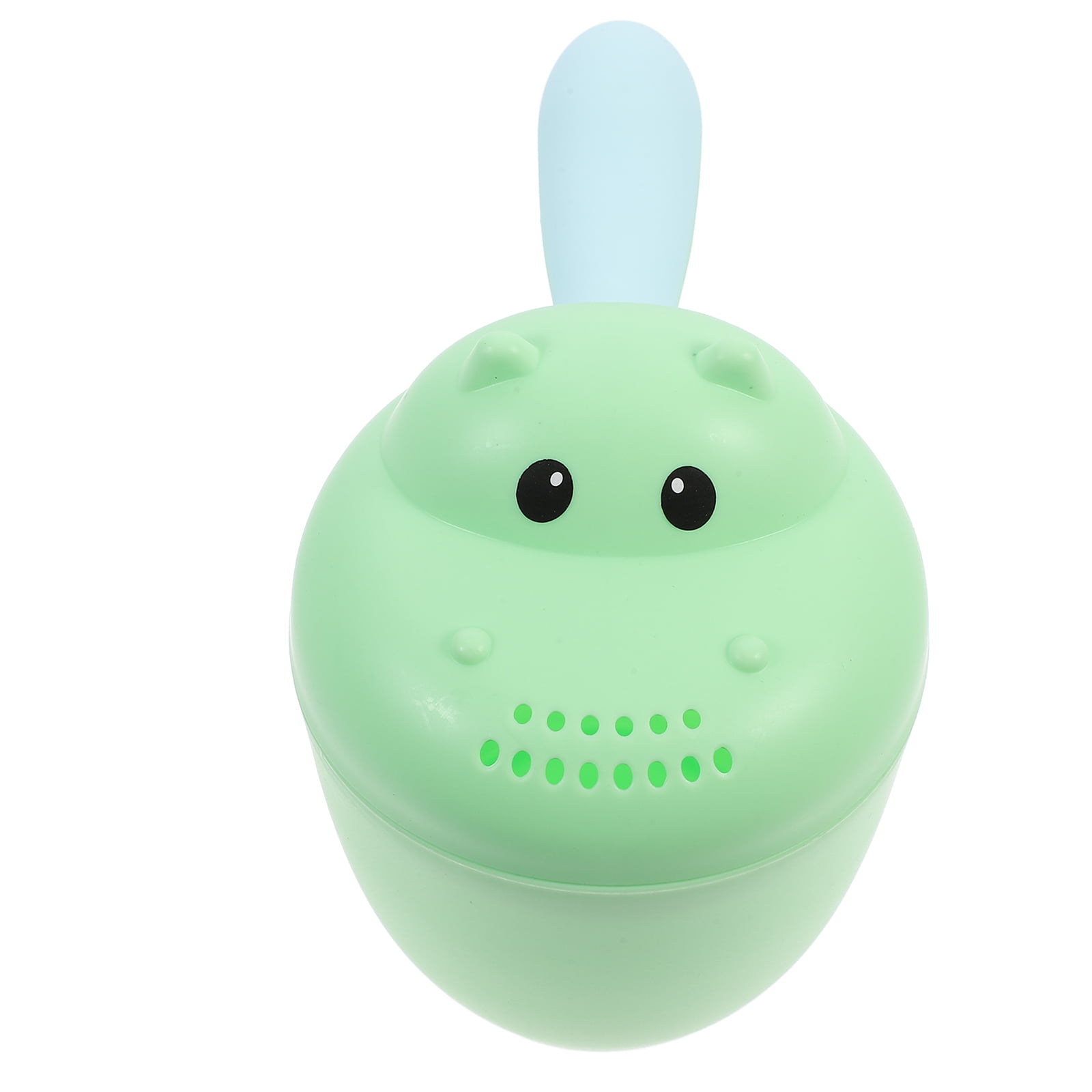 OUNONA Hippo Shaped Bath Water Scoop Baby Bath Rinser Cartoon Kids ...
