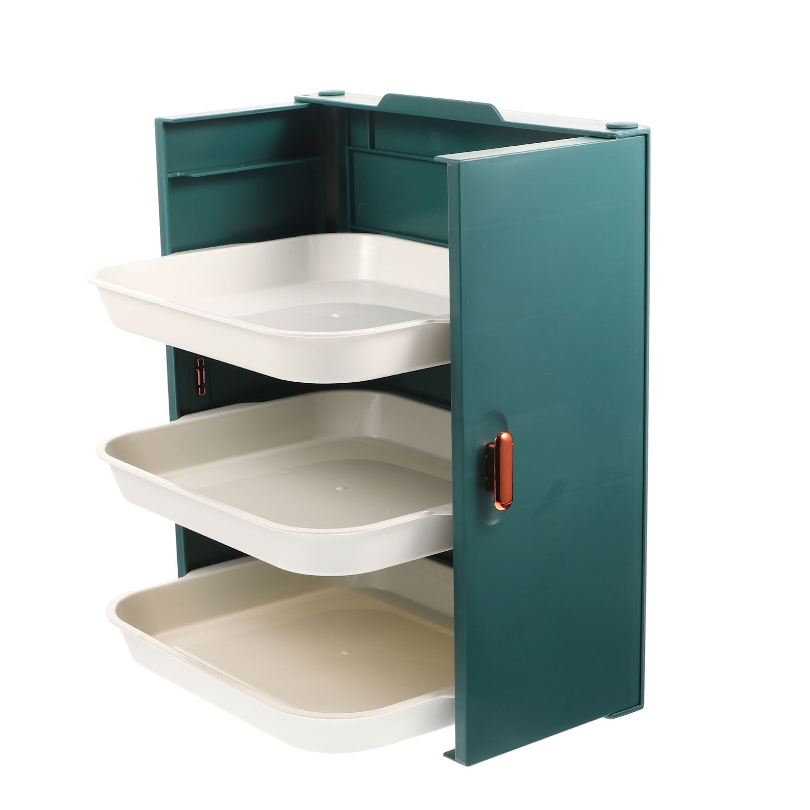 OUNONA Holder Wall-mounted Food Preparation Tray Kitchen Rack Hot Pot ...