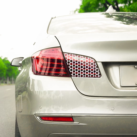 OUNONA Honeycomb Shaped Car Tail Light Sticker for Unique Style and ...