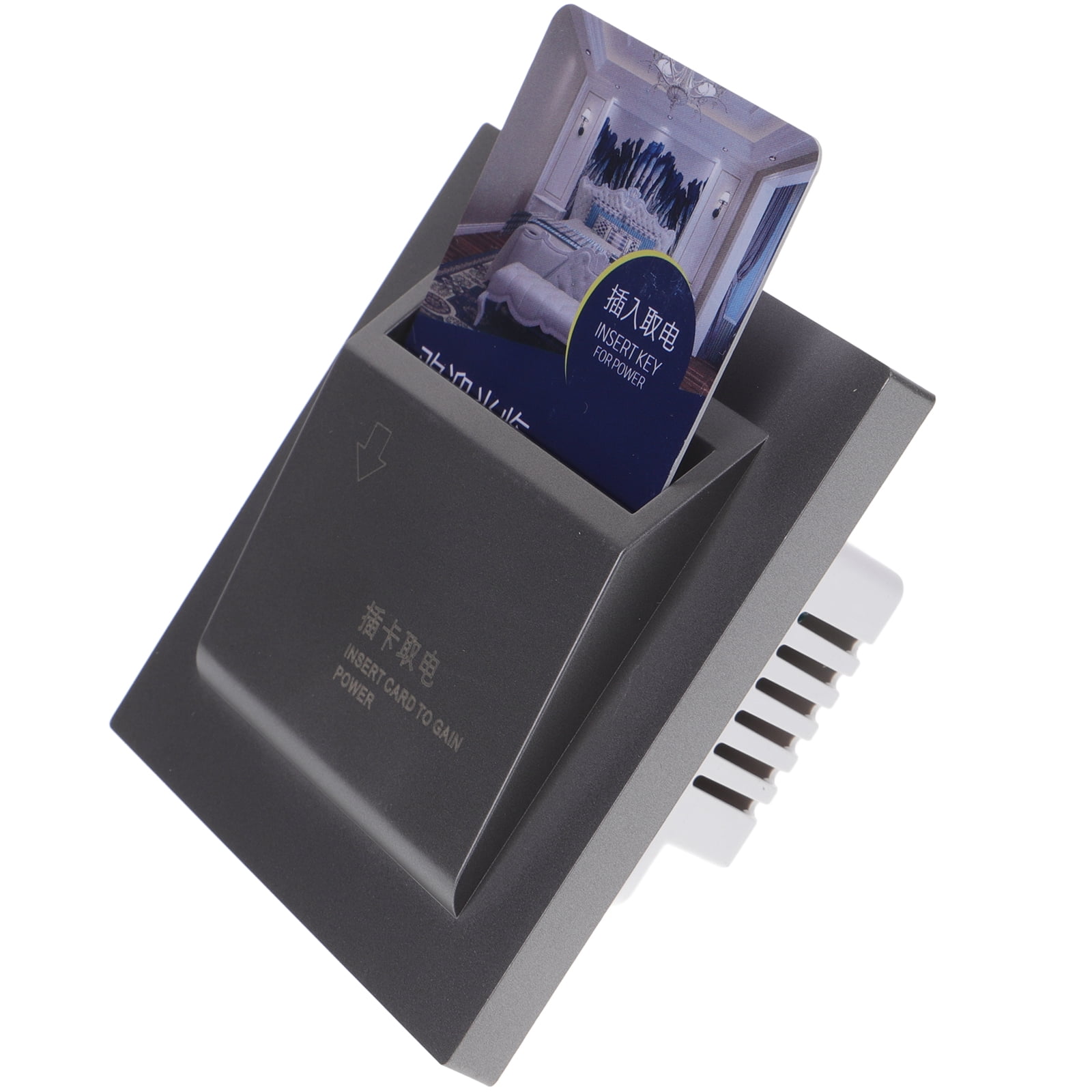 OUNONA Hotel Switch Electric Card Power Switch 9.00X8.50X4.00CM Grey ...