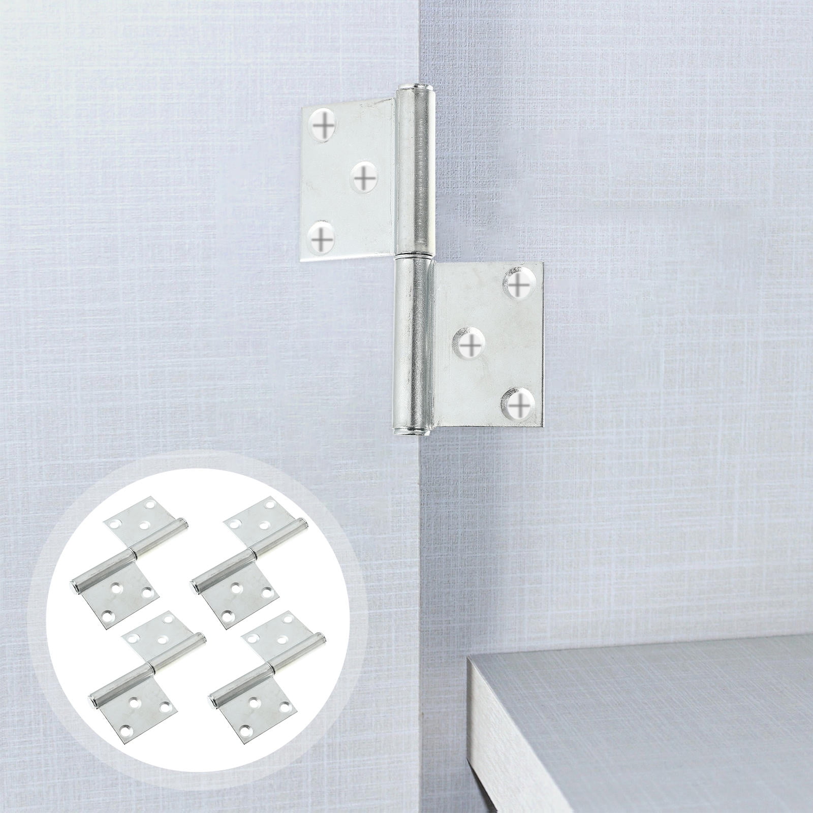 OUNONA Iron Hydraulic Buffer Hinge for Home Use with Low Noise and ...