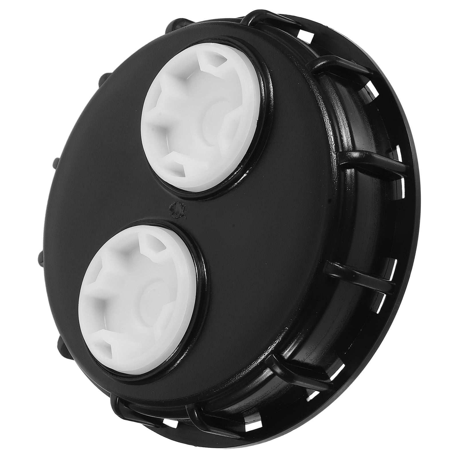 OUNONA IBC Tote Lid Cover with Double Vent Holes Black IBC Tank Cap for ...