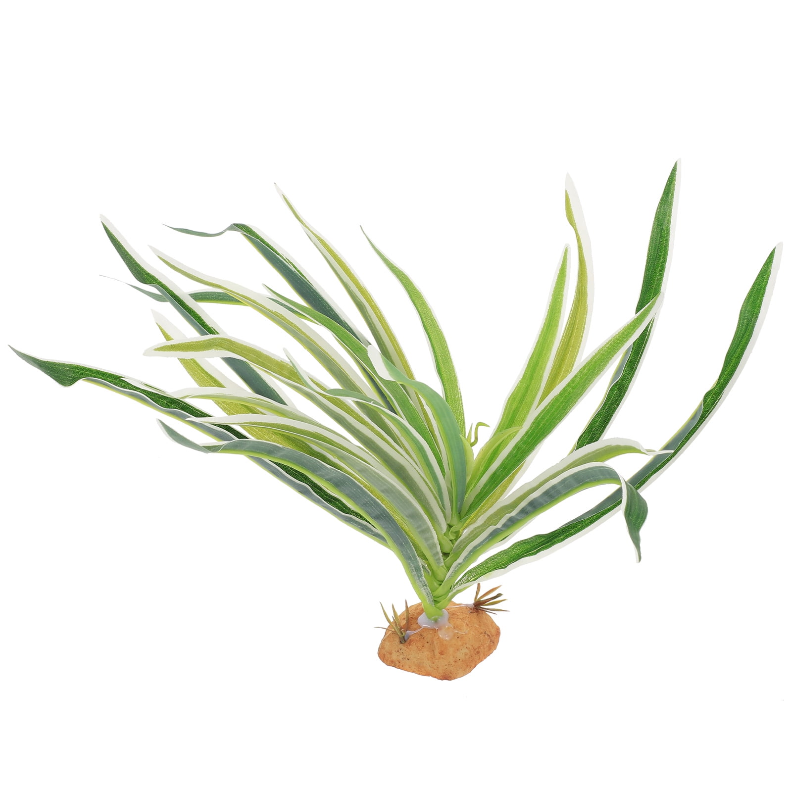 OUNONA Imitation Plants Leopard Gecko Tank Habitat Hideout Terrarium ...