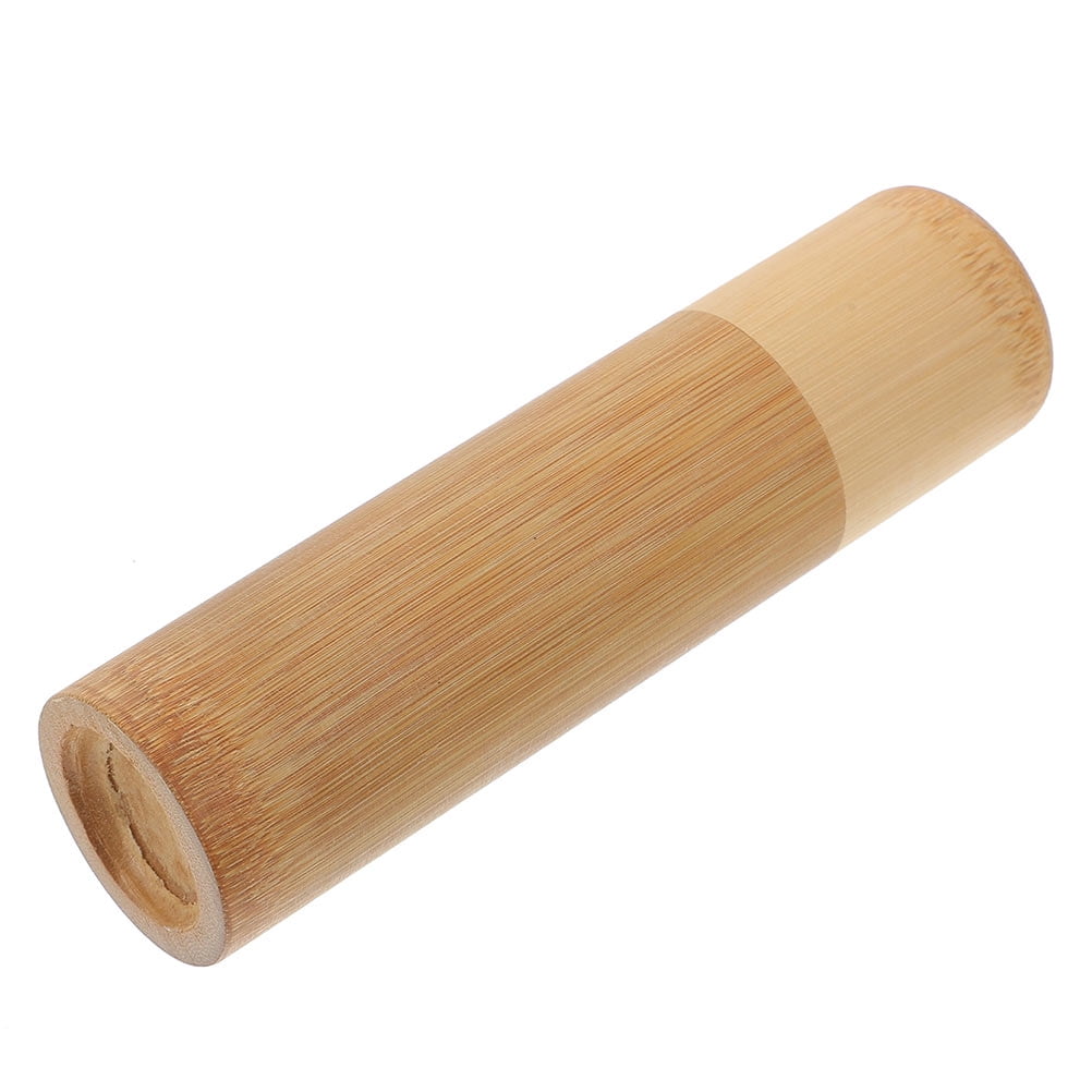 OUNONA Incense Container Stick Tube Organizer Hem Canister Travel Brown ...