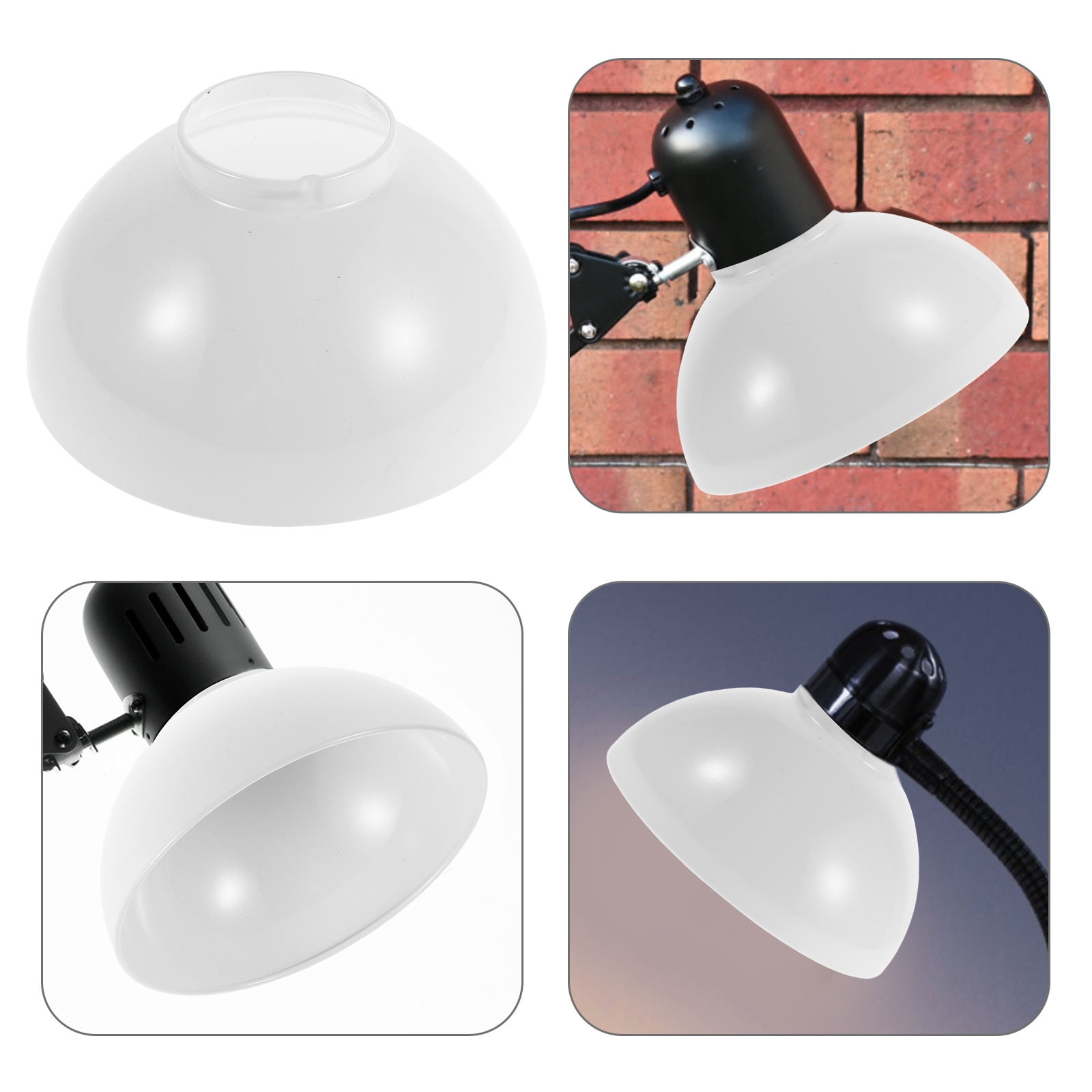 OUNONA Industrial Metal Lampshade Lamp Bulb Shade Table Lamp Shade ...