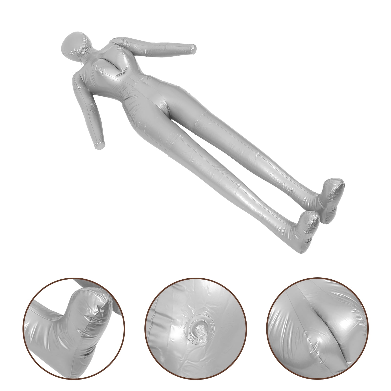 OUNONA Inflatable Female Mannequin for Clothes Display Made of PVC ...