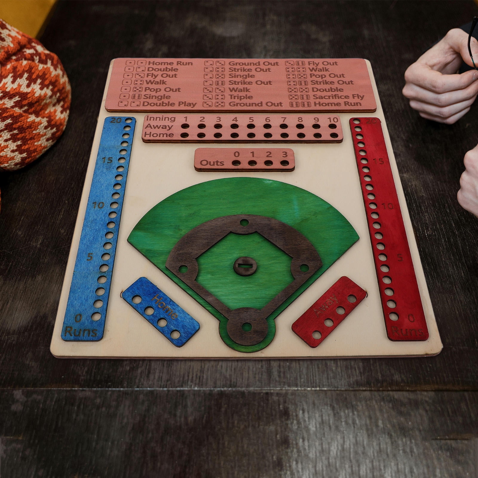 OUNONA Interesting Baseball Board Game For Party And Festival Holiday ...