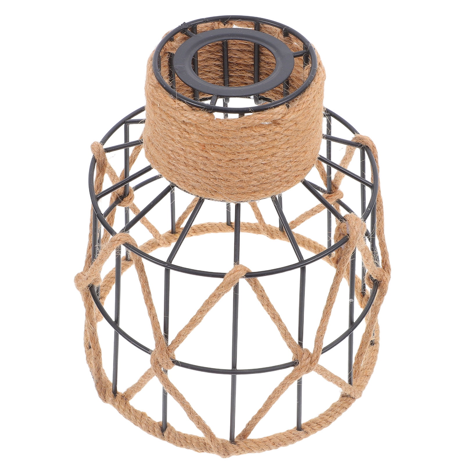 OUNONA Iron Bulb Guard Cage Industrial Light Shade Metal Cage E27 Bulb ...