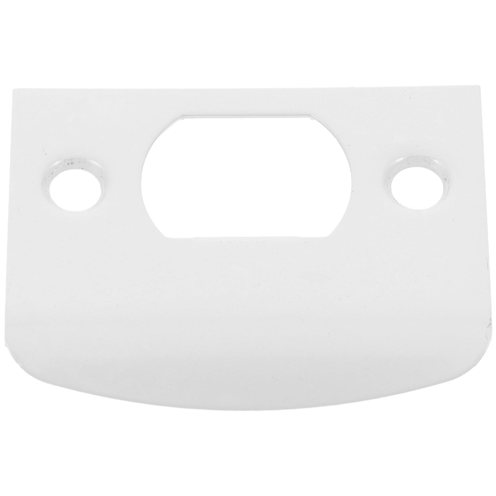 Tineasur Deadbolt Plate Stainless Steel White Door Lock Component Sleek ...