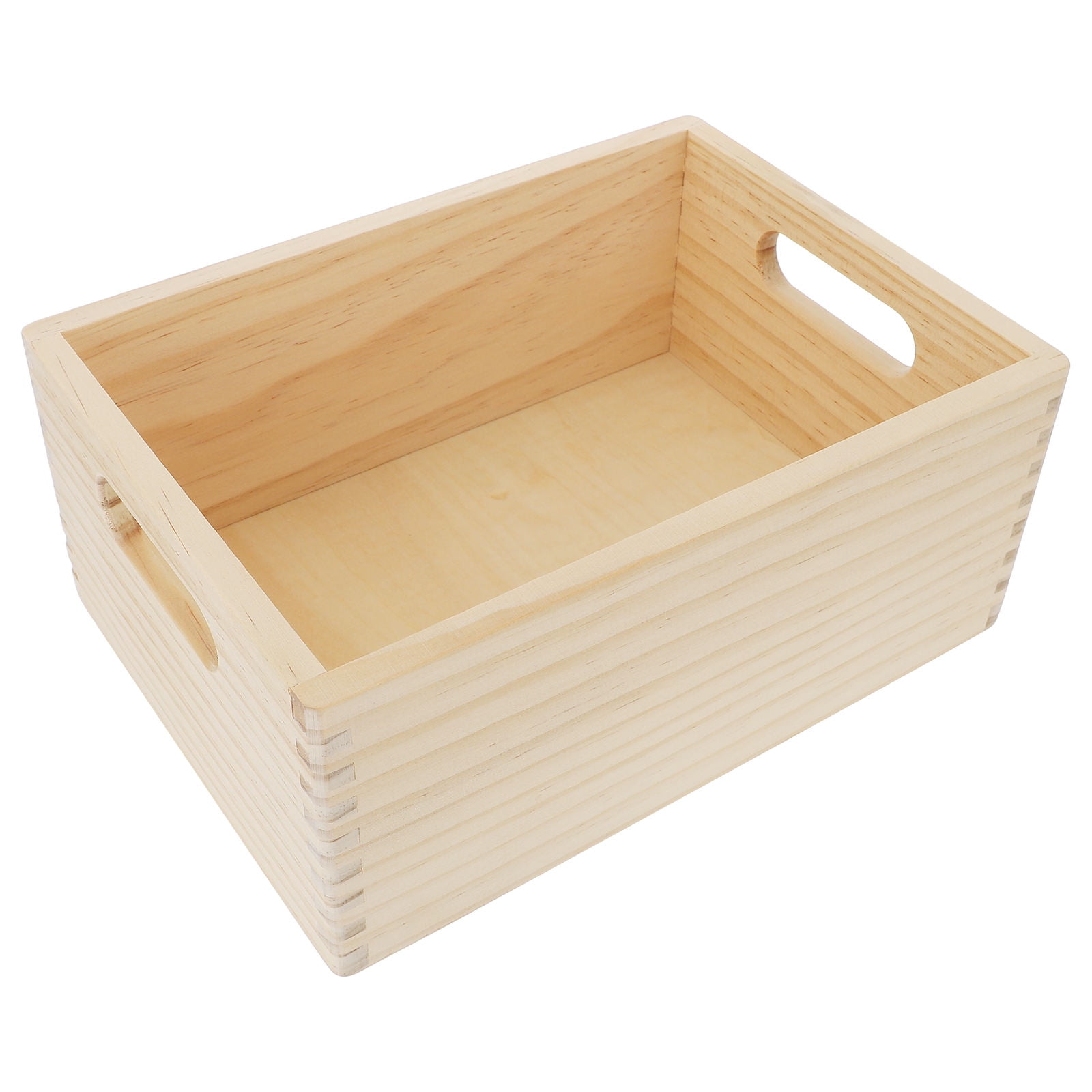 OUNONA Wooden Box Toy for Kids Made of High Quality Synthetic Material Beige Color Safe and ...