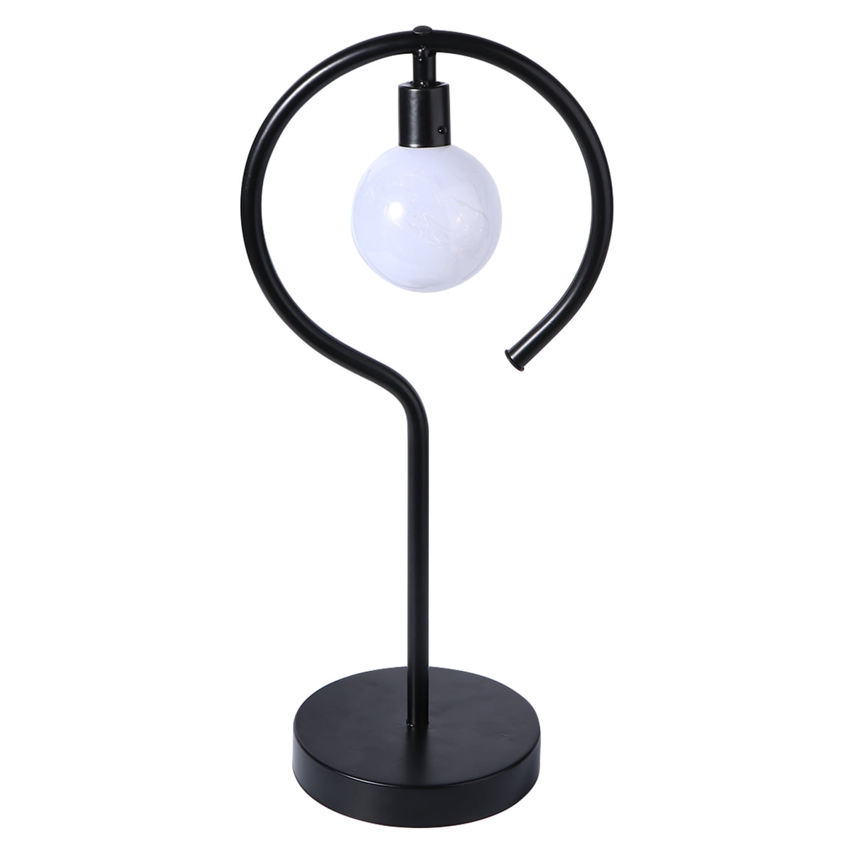 OUNONA LED Iron Lamp Small Table Hard Hat Headlights Lantern Modern ...