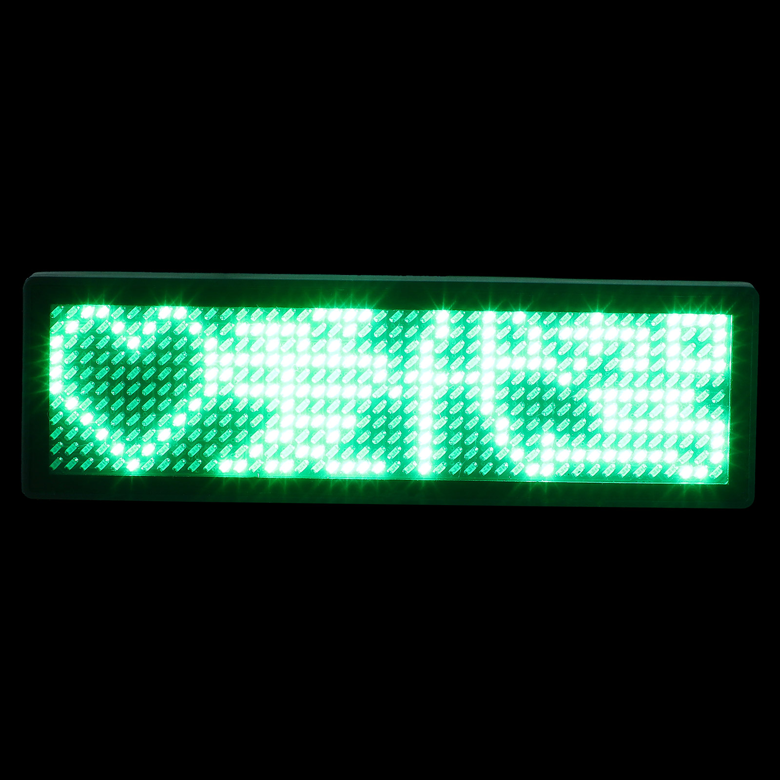 OUNONA LED Name Badge With Programmable Display LED Message Display ...