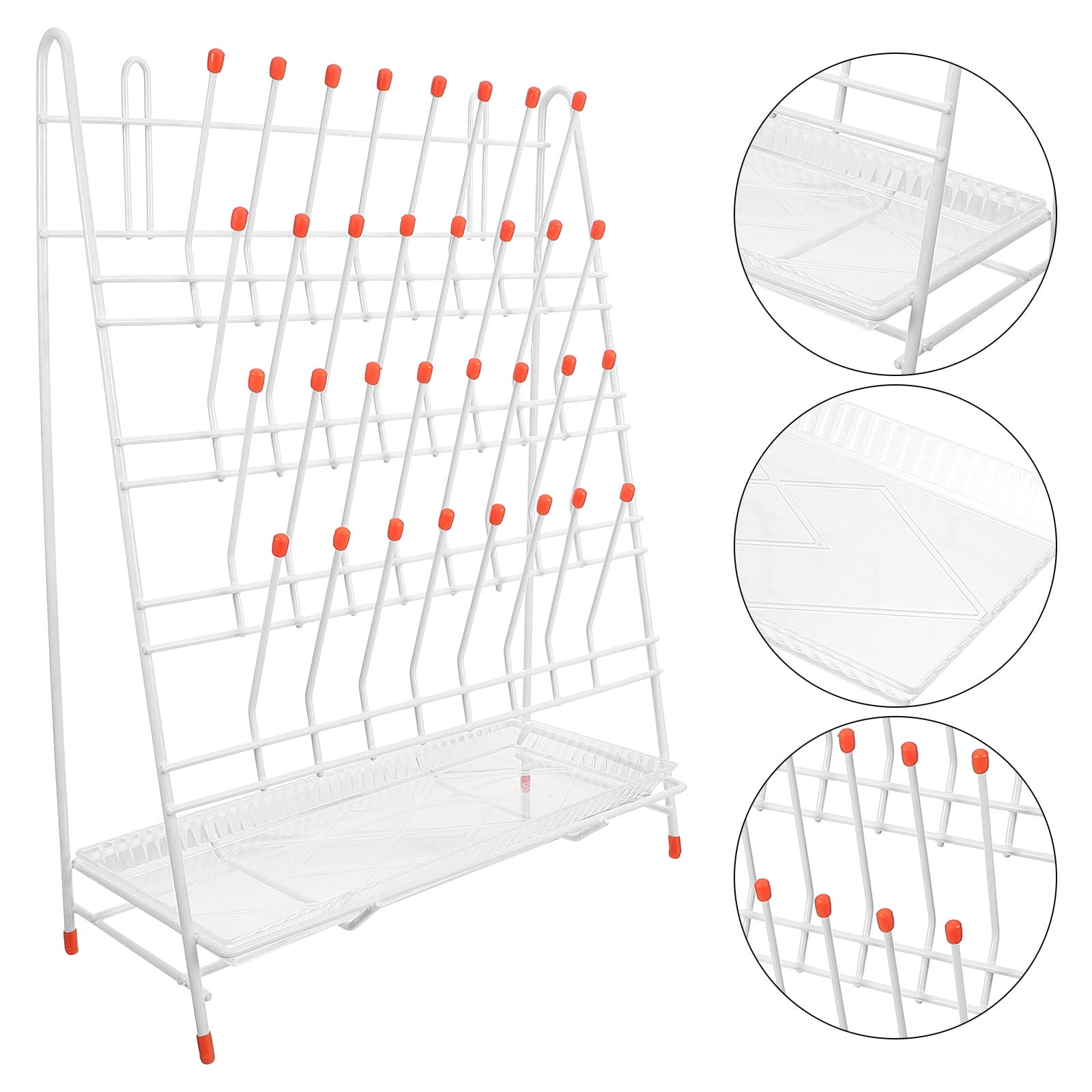 OUNONA Lab Standing Drying Rack Draining Laboratory Drip - Walmart.com