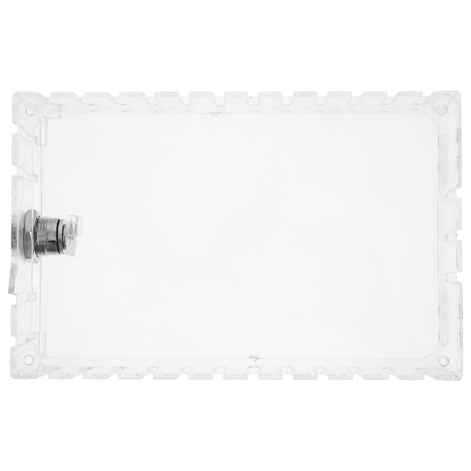 OUNONA Large Thermostat Lock Box with Key Clear Thermostat Cover with ...