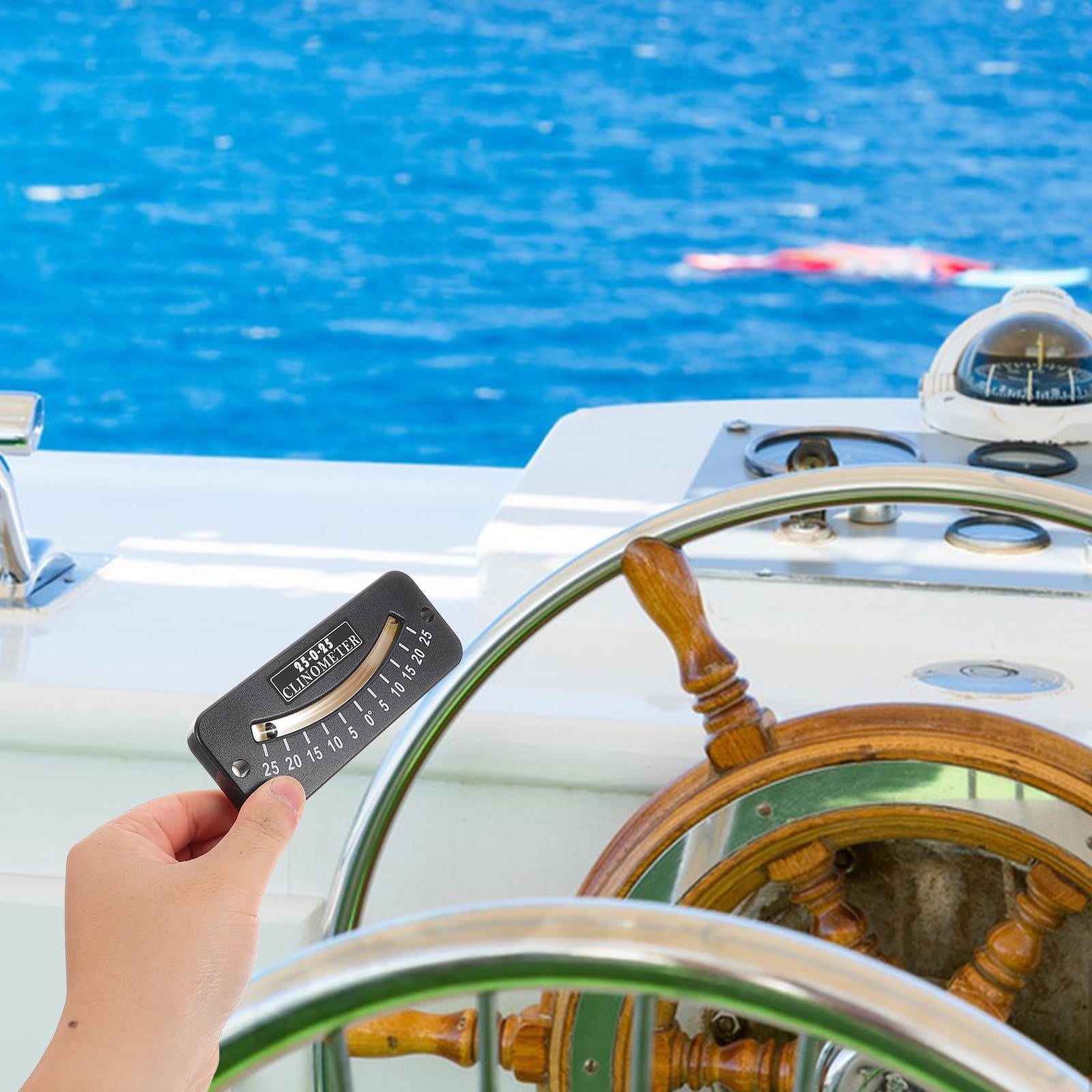 OUNONA Level Protractor Angle Gauge Mini Sailing Protractor ...