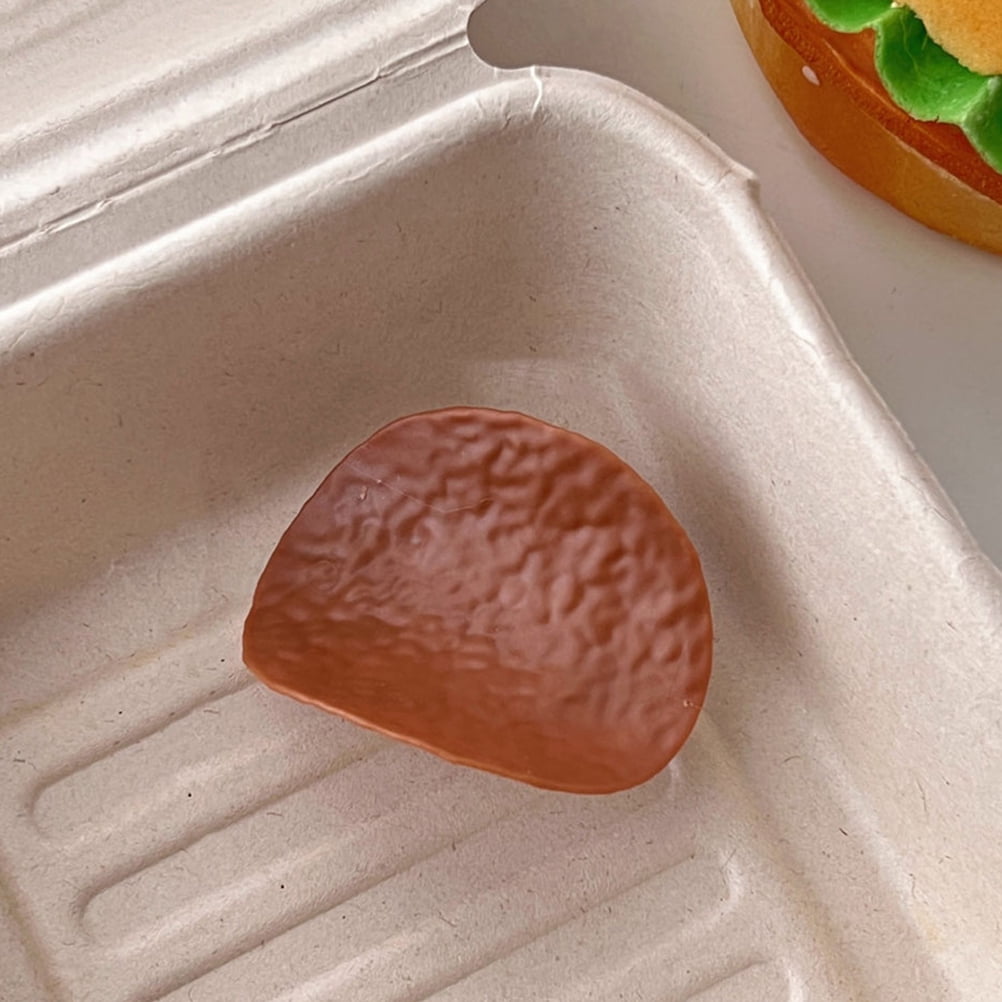 OUNONA Lifelike Artificial Potato Chips Model for Kitchen Decor and ...