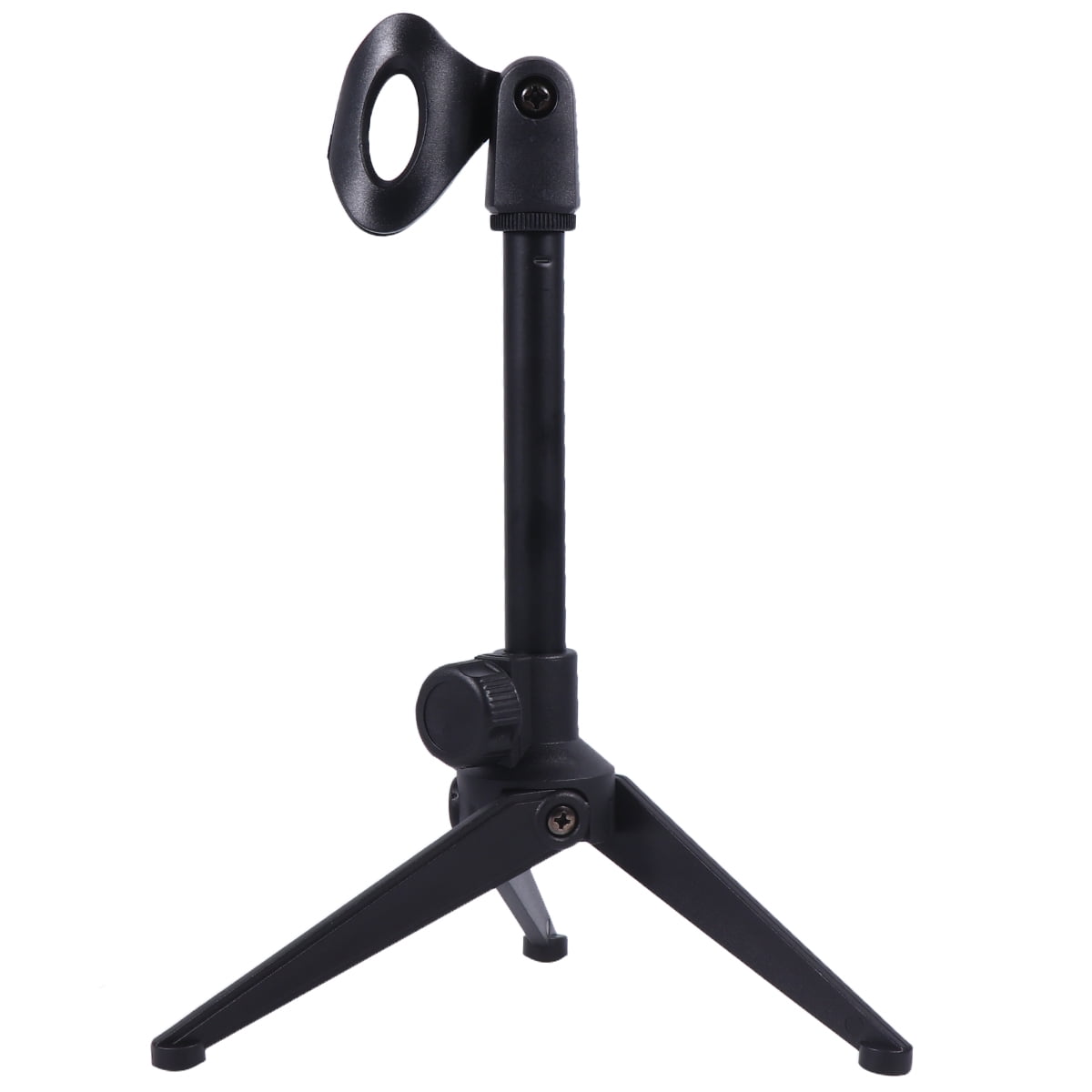 OUNONA Liftable Microphone Stand Triangle Desktop Microphone Rack Stand ...